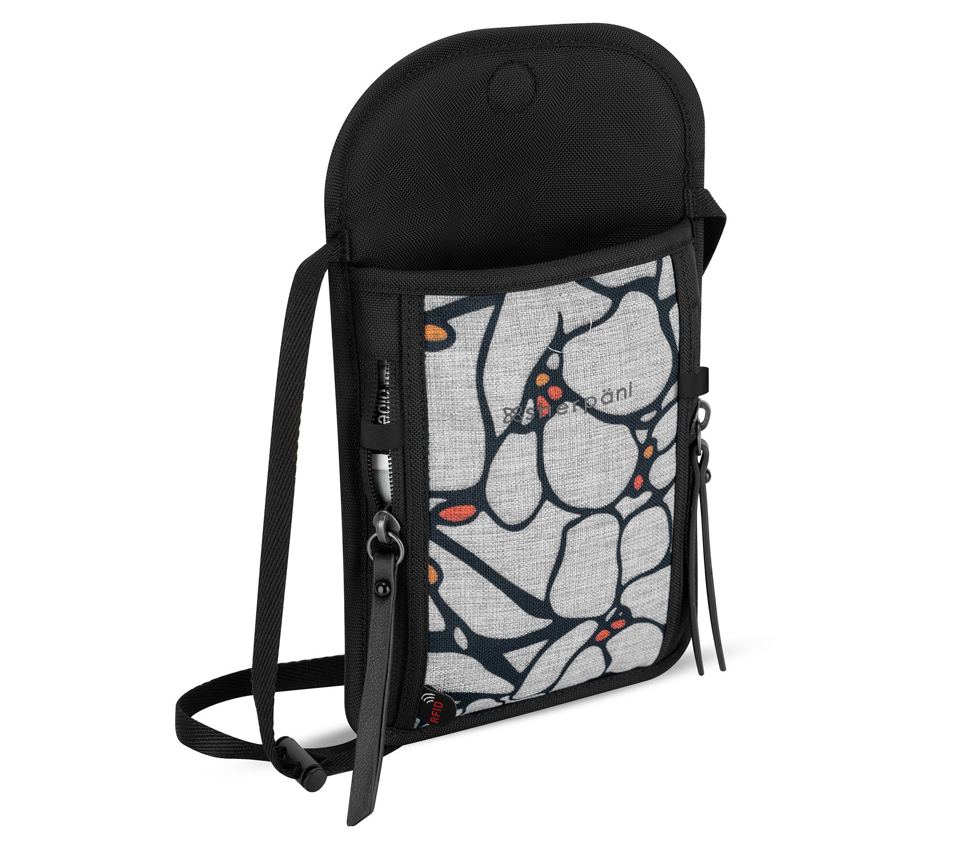 Sherpani Piper Anti-Theft Mini Nylon Crossbody with RFID - QVC.com