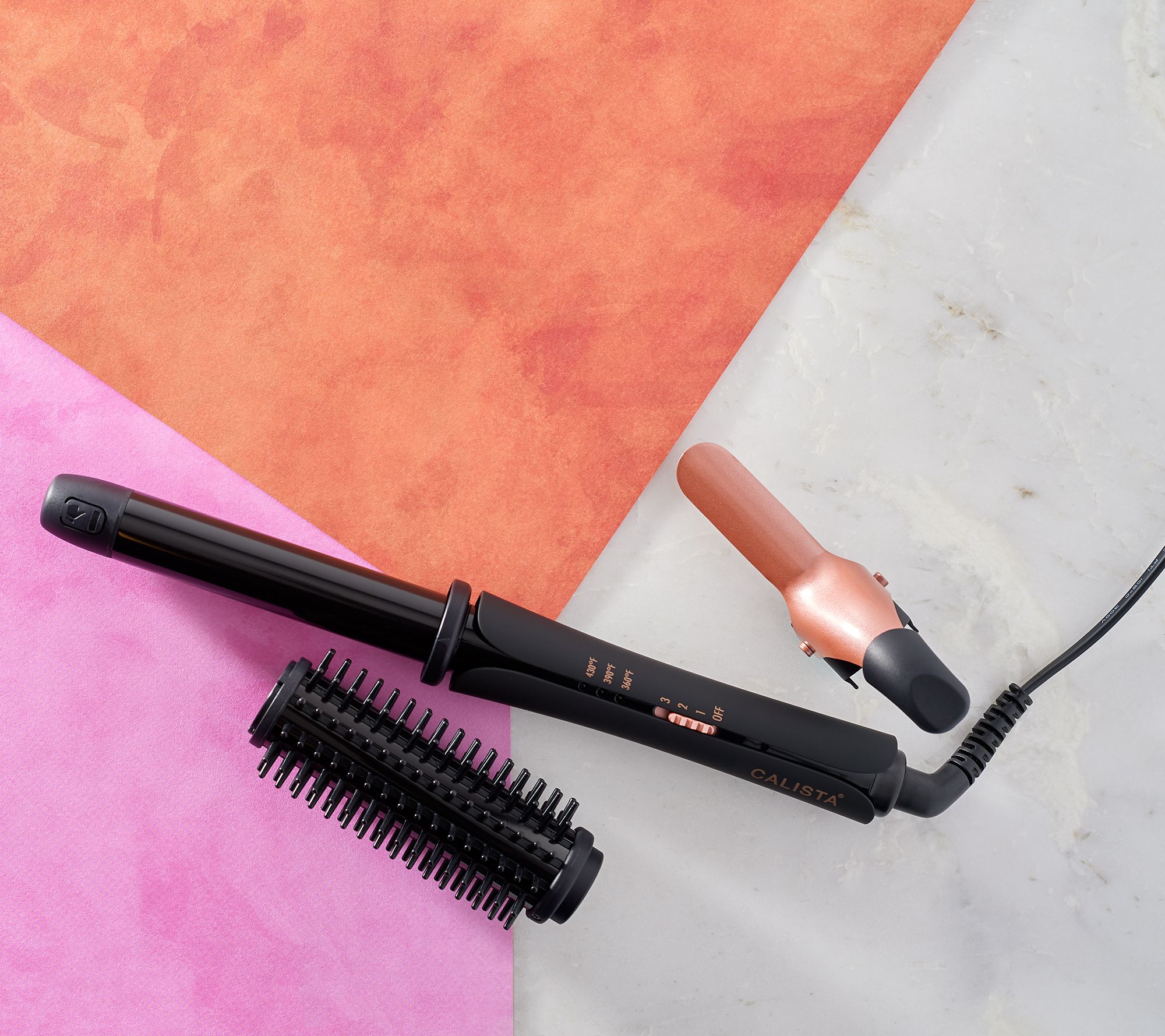 Calista TriStyler 3-in-1 Heated Styling Tool - QVC.com