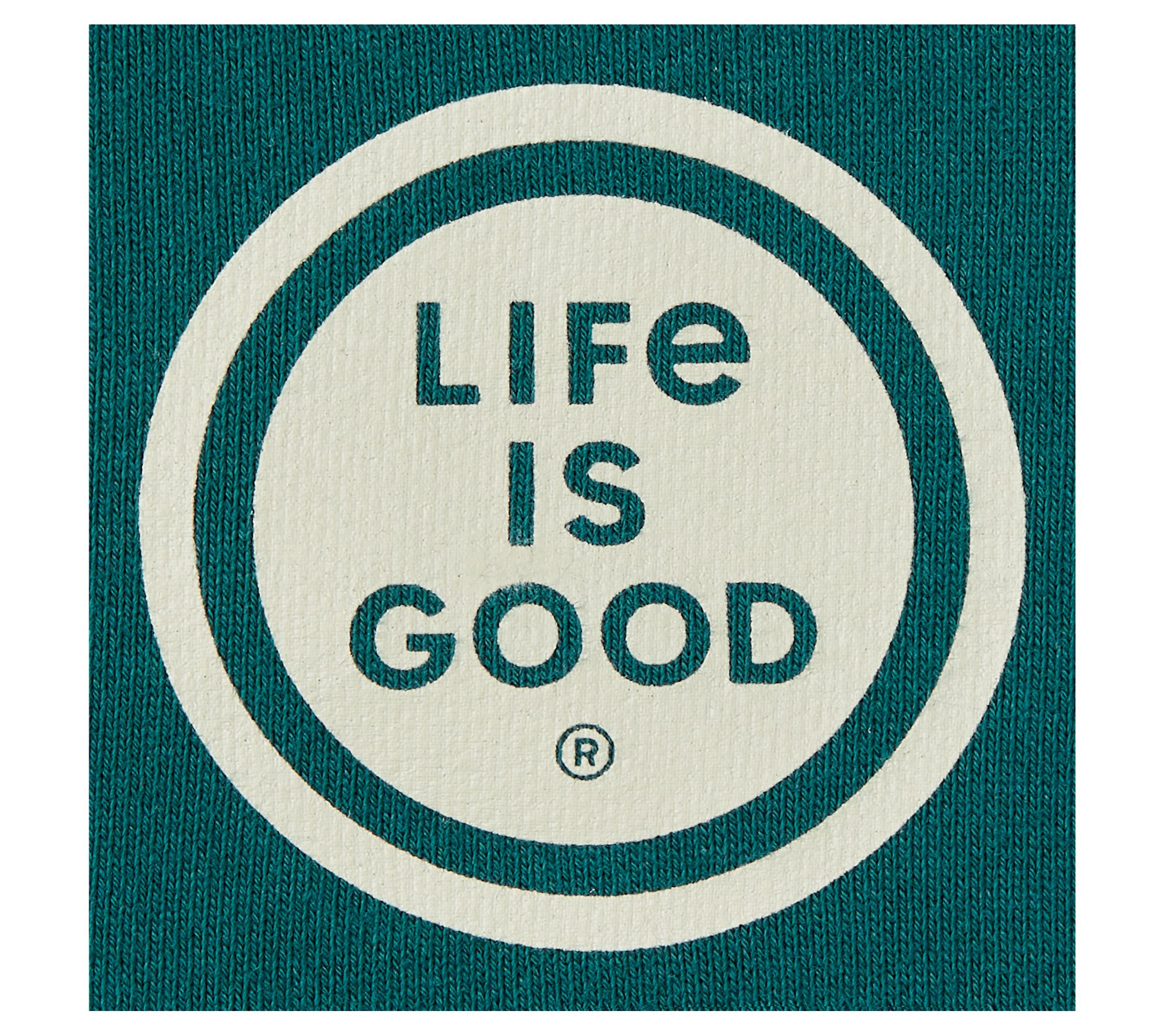 Life is Good Men's LIG Coin Simply True Fleece Zip Hoodie - QVC.com