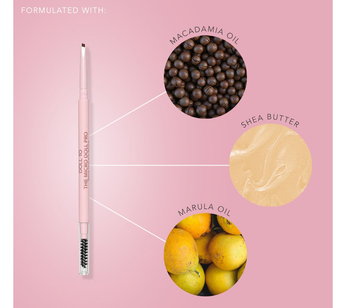 Doll 10 Doll Pro Micro Brow Styling Pencil Duo - QVC.com