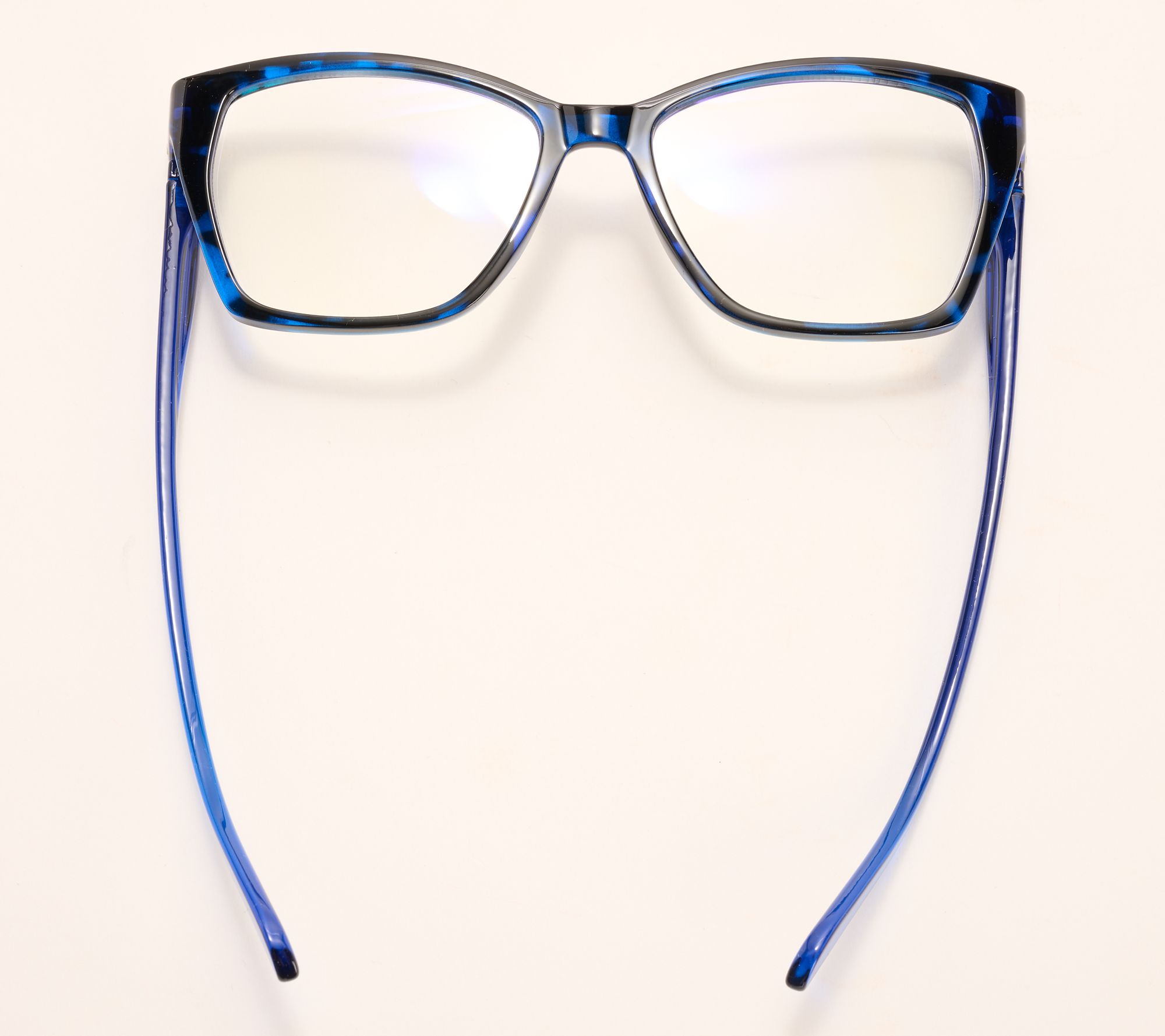 Bunny Eyez Madison Tiltable Blue Screen Lens Reader 1.0-3.5 - QVC.com