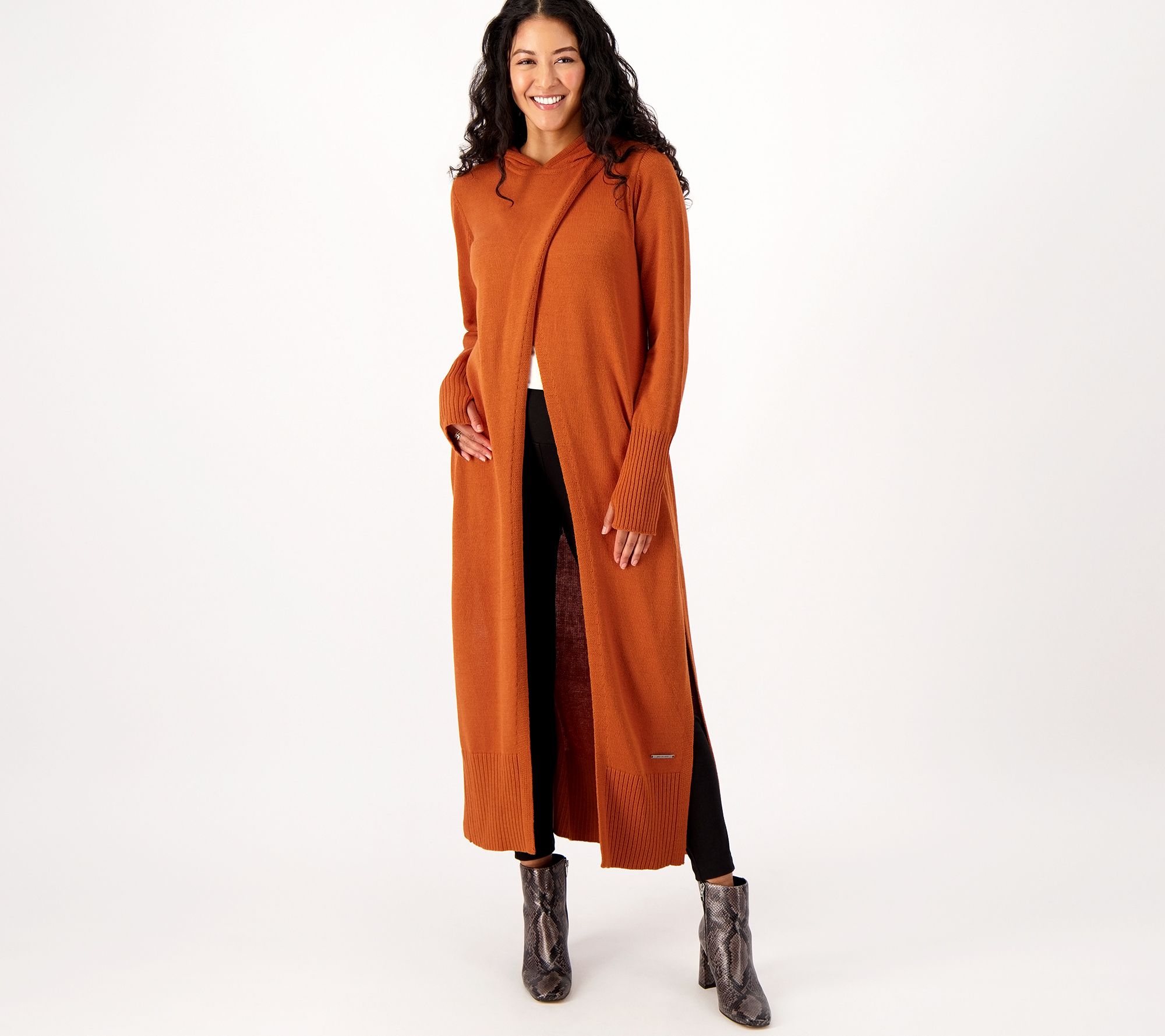 Peace Love World Crossover Maxi Cardigan - QVC.com