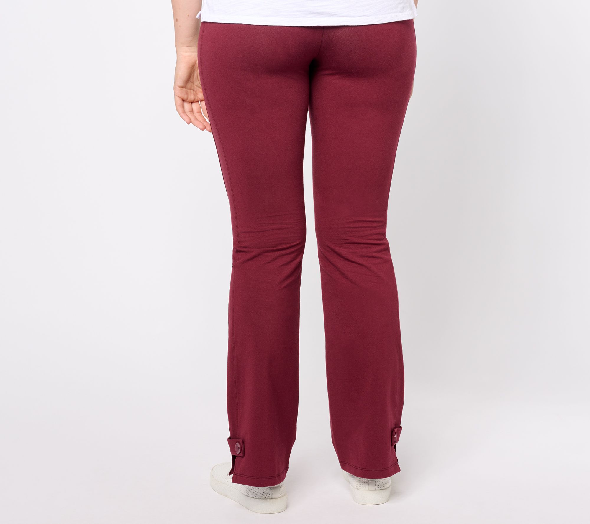 Women with Control Petite Contour Waist Tab Pant - QVC.com