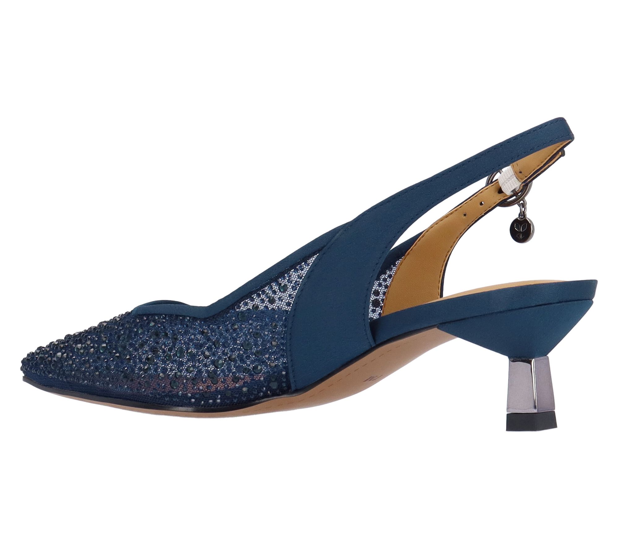 J. Renee' Pump - Aleksa Mesh-1 - QVC.com