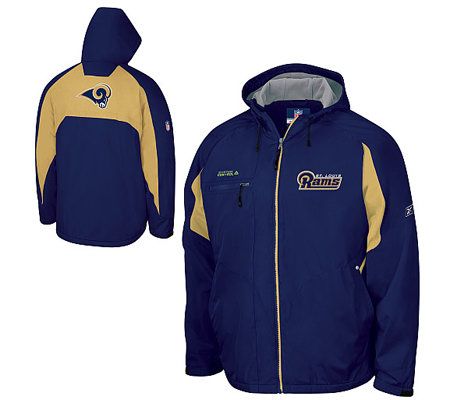 NFL St. Louis Rams Youth Mid Weight Jacket - QVC.com