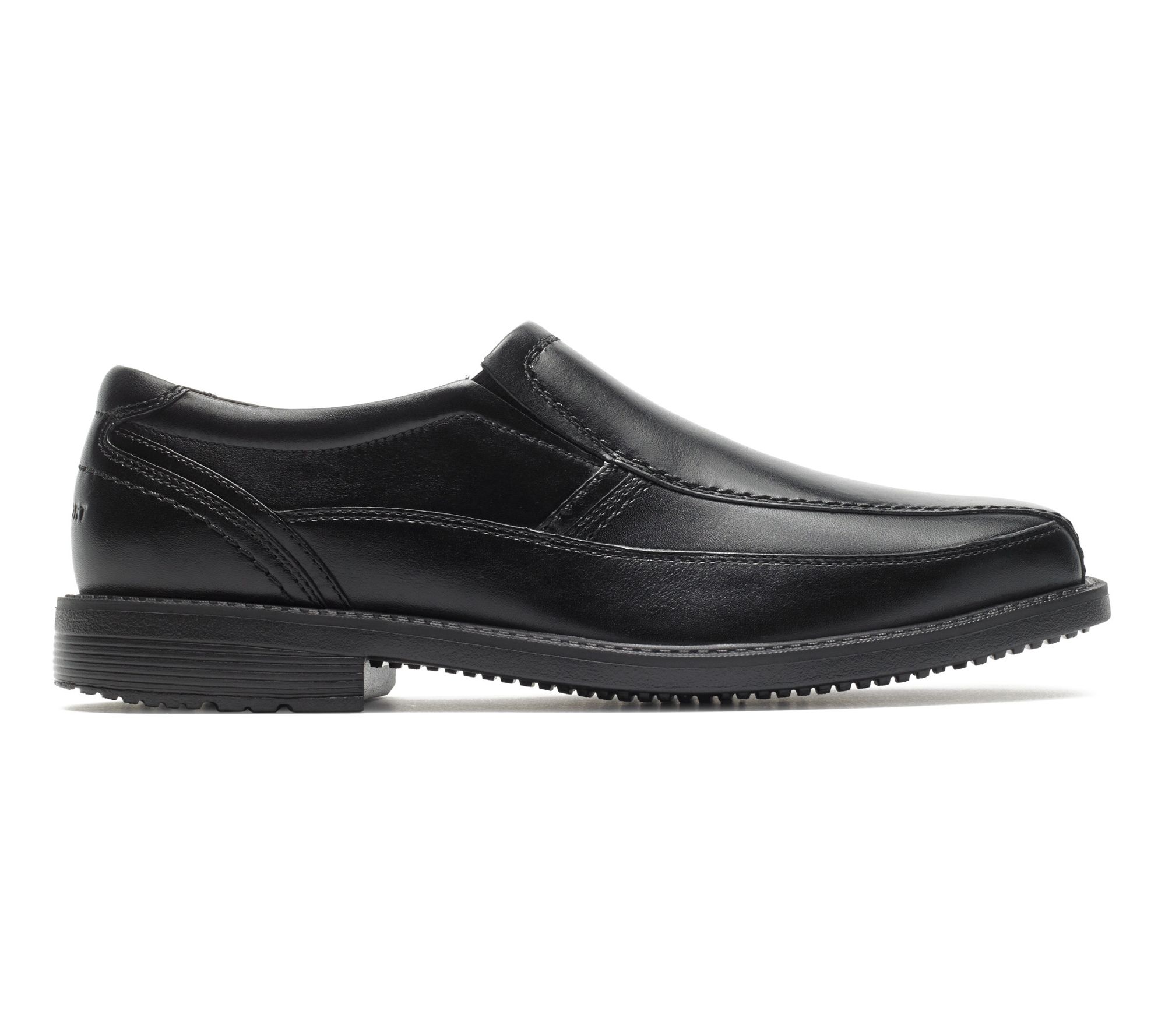 Rockport Men's Leather Dress Slip On Loafer- Bike - QVC.com