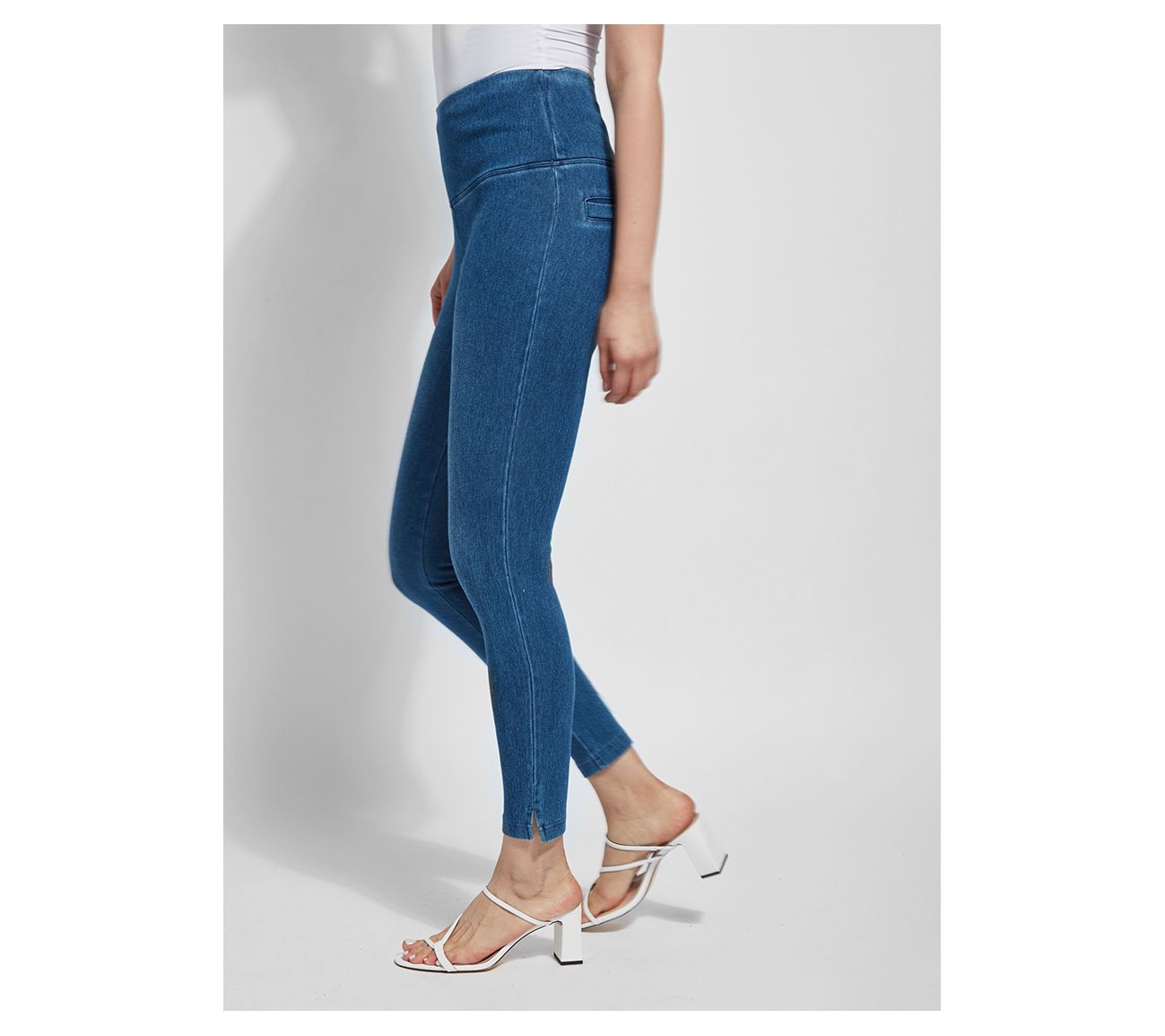 Lysse New York High-Waist Denim Skinny - QVC.com
