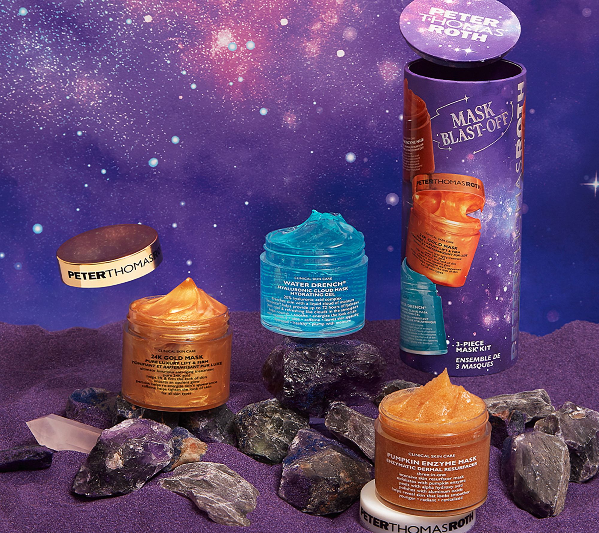 Peter Thomas Roth Mask Blast-Off 3-Piece Mask Kit - QVC.com