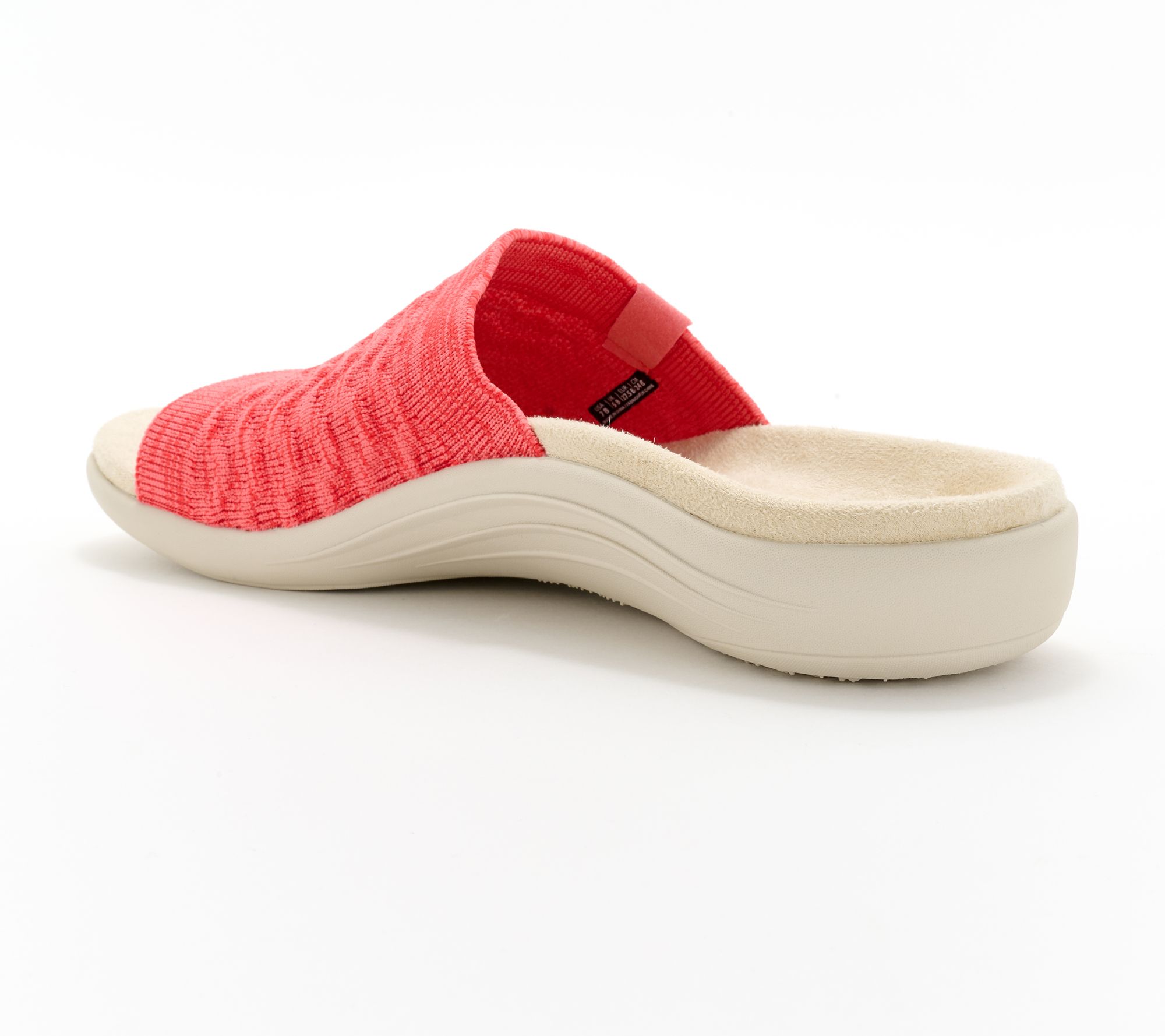 Revitalign Orthotic Memory Foam Knit Slides - Marissa - QVC.com