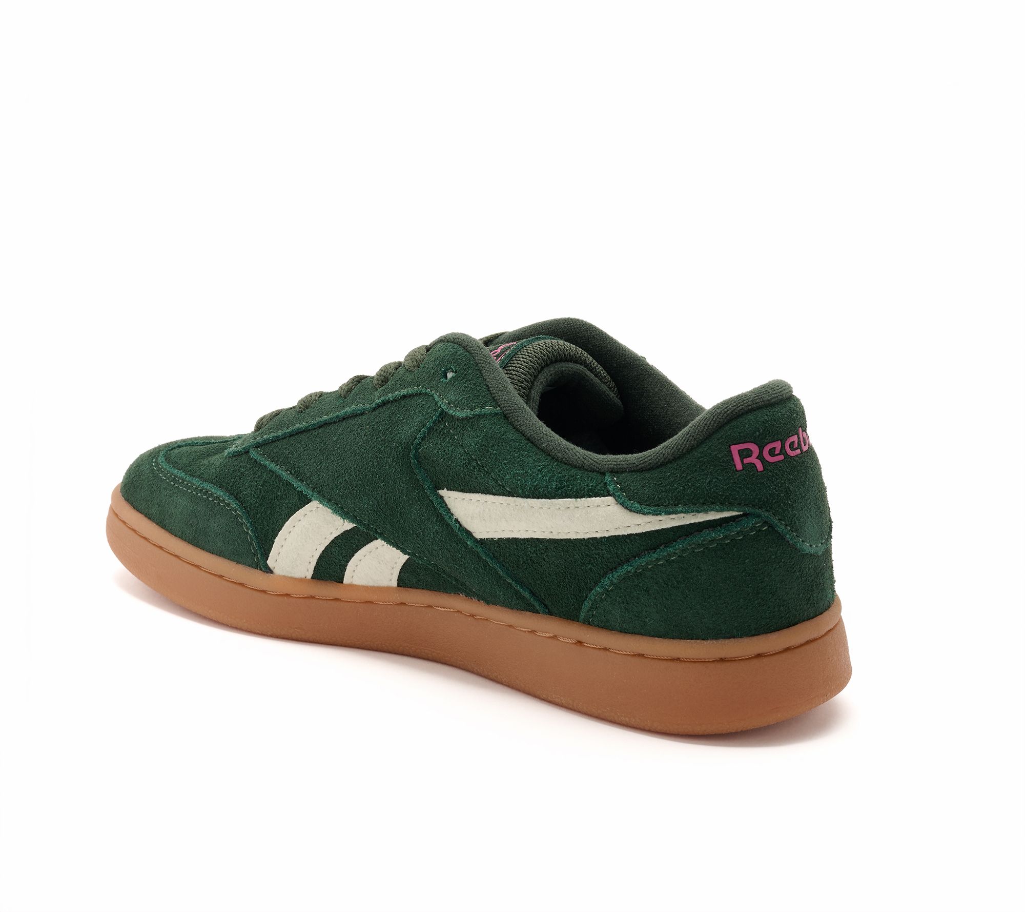 Reebok Suede Forte Lounger Sneakers - QVC.com