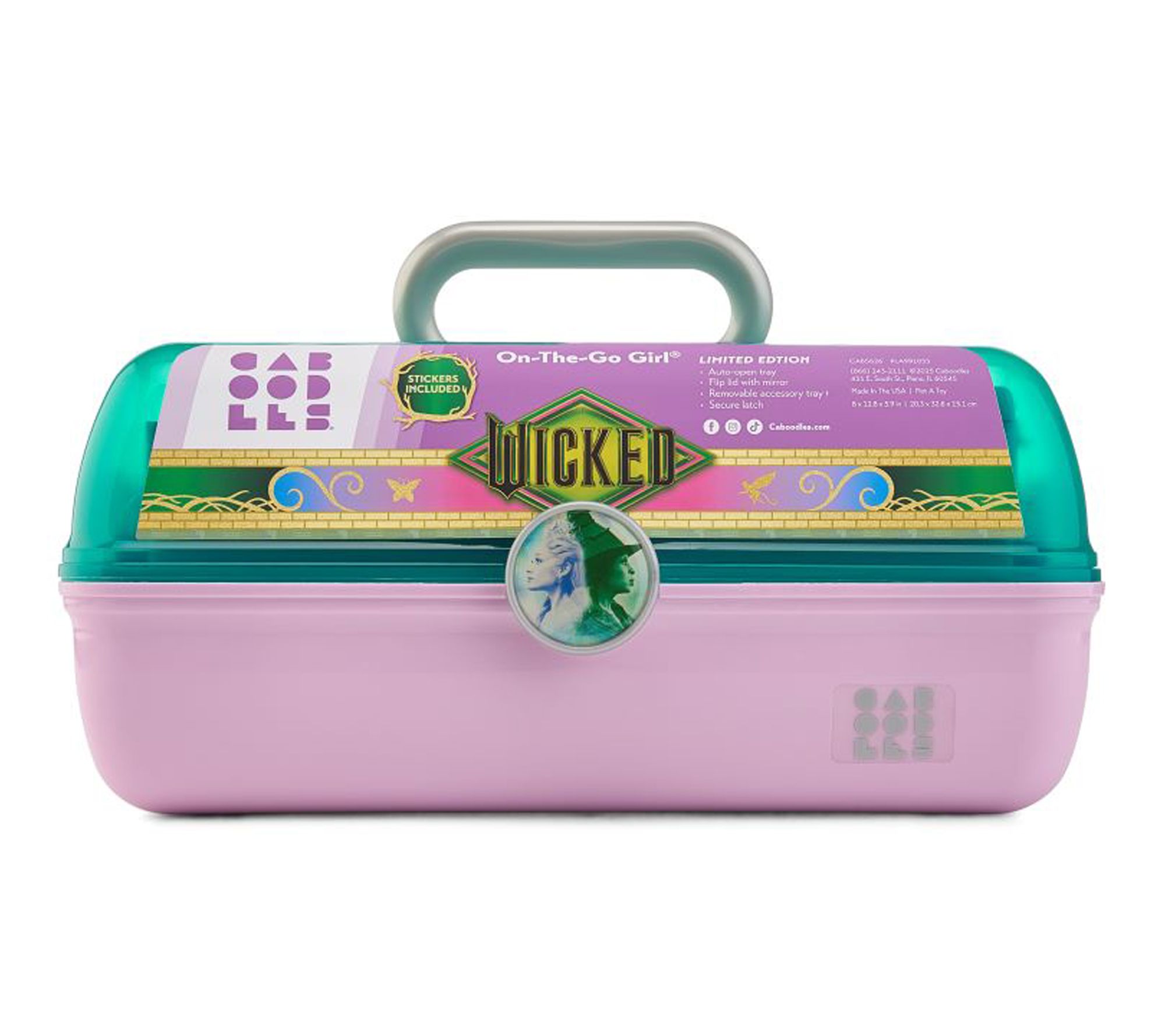 Caboodles Wicked Limited Edition On The Go GirlOrganizer - QVC.com