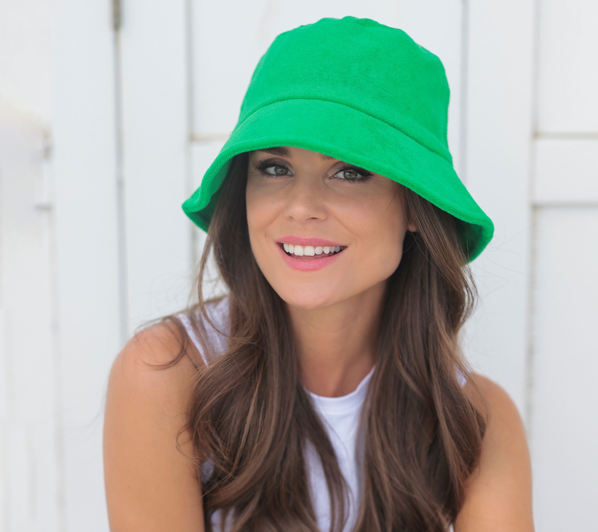Shiraleah Sol Terry Bucket Hat - QVC.com