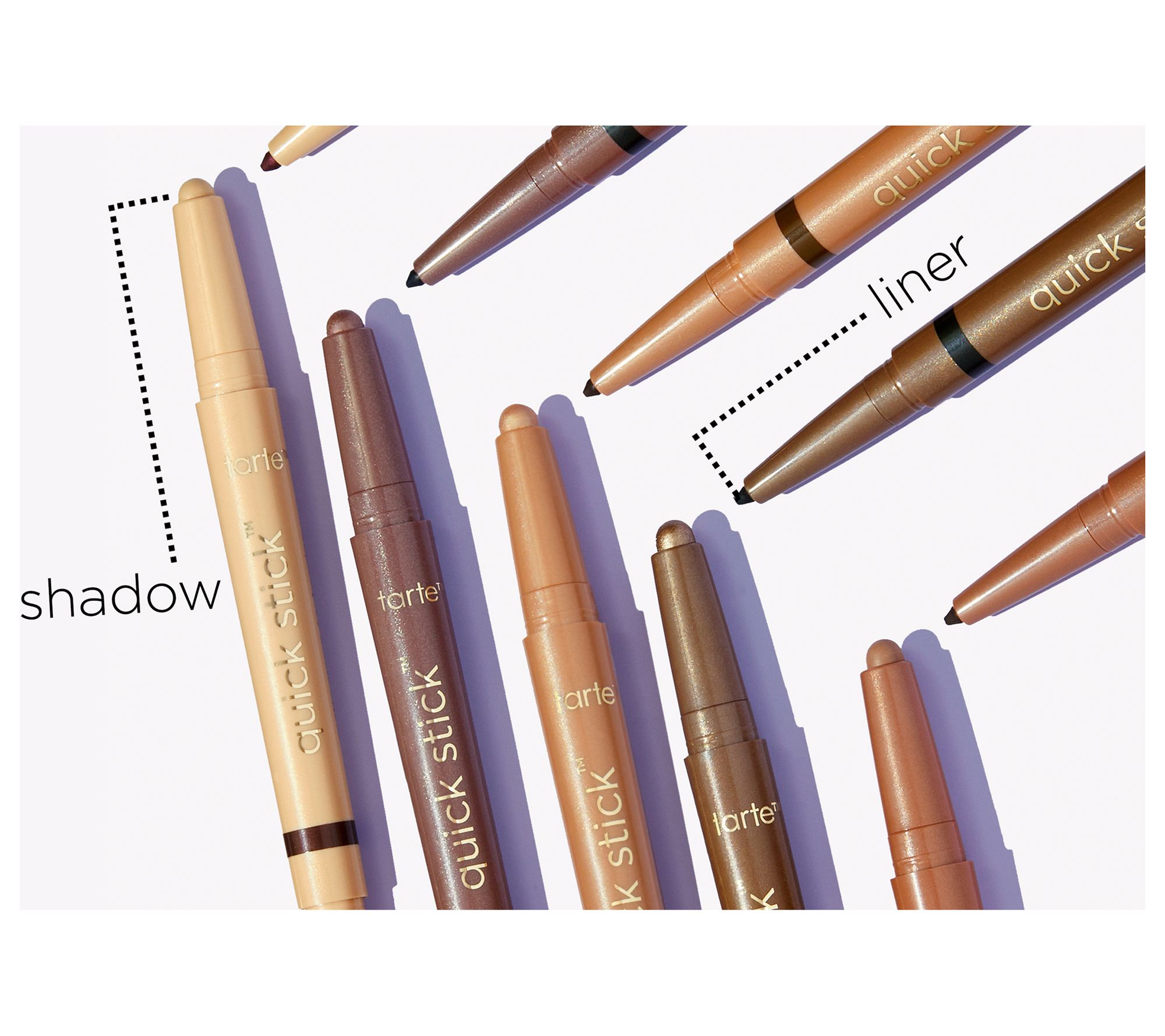 tarte Quick Stick Waterproof Shadow and Liner Trio - QVC.com