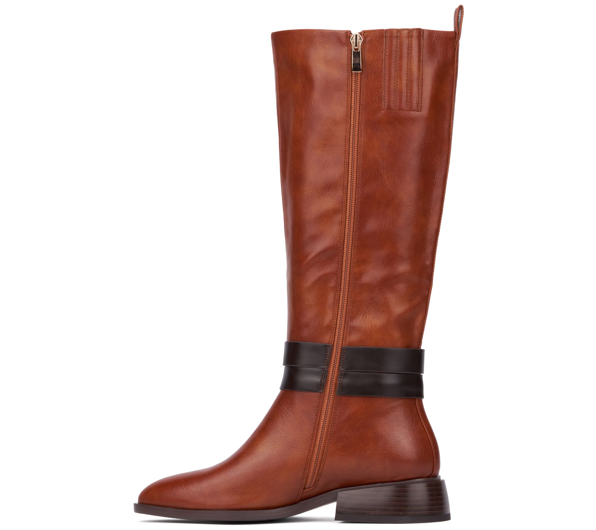 Torgeis Women's Valora Chain Detail Tall Boots - QVC.com