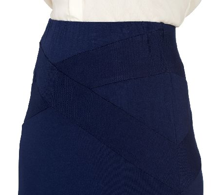 SA by Seth Aaron Maxi Skirt with Waist Band Detail - QVC.com