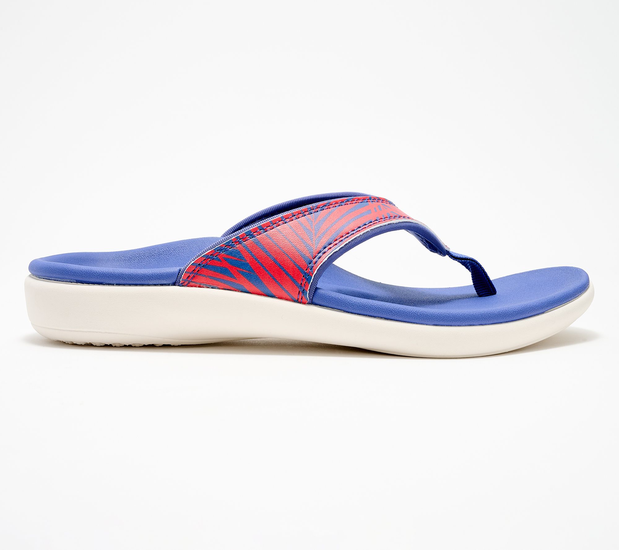 Revitalign Orthotic Thong Sandals - Yumi Island Time - QVC.com