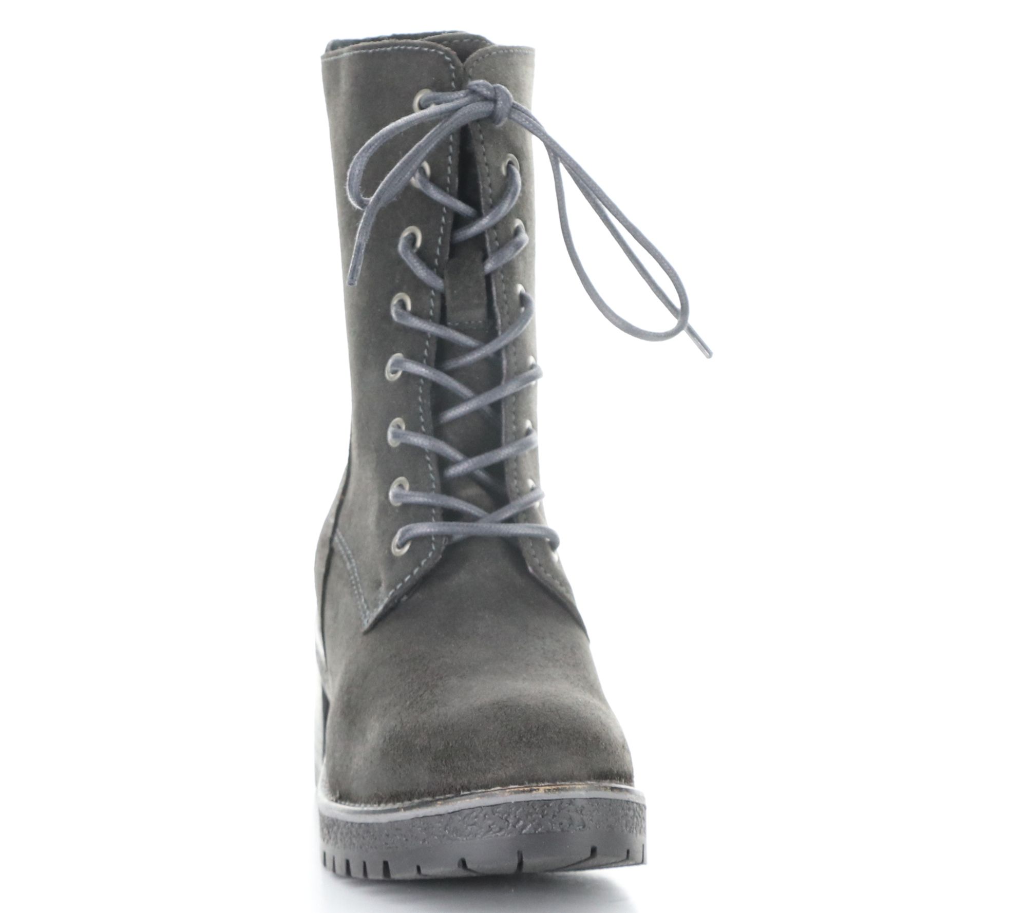Bos. & Co. Winter Pampa Argentina Suede Boot -Merle - QVC.com
