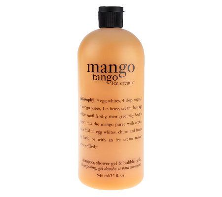philosophy tangerine lime& mango tango icecreamflavors 32 oz. gel duo ...