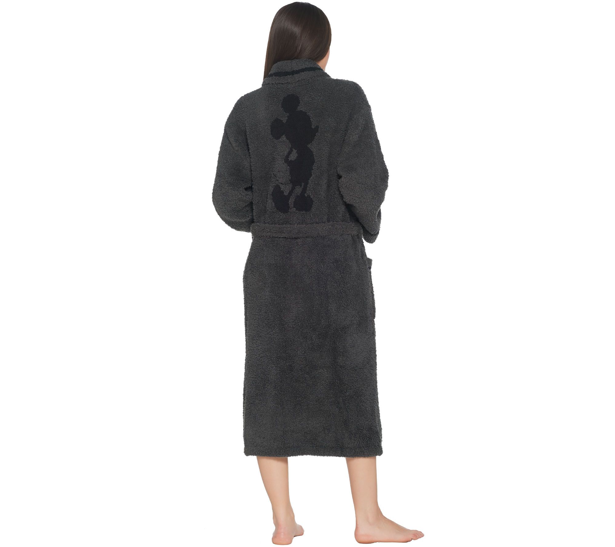Barefoot Dreams CozyChic Classic Disney Mickey Mouse Adult Robe - QVC.com