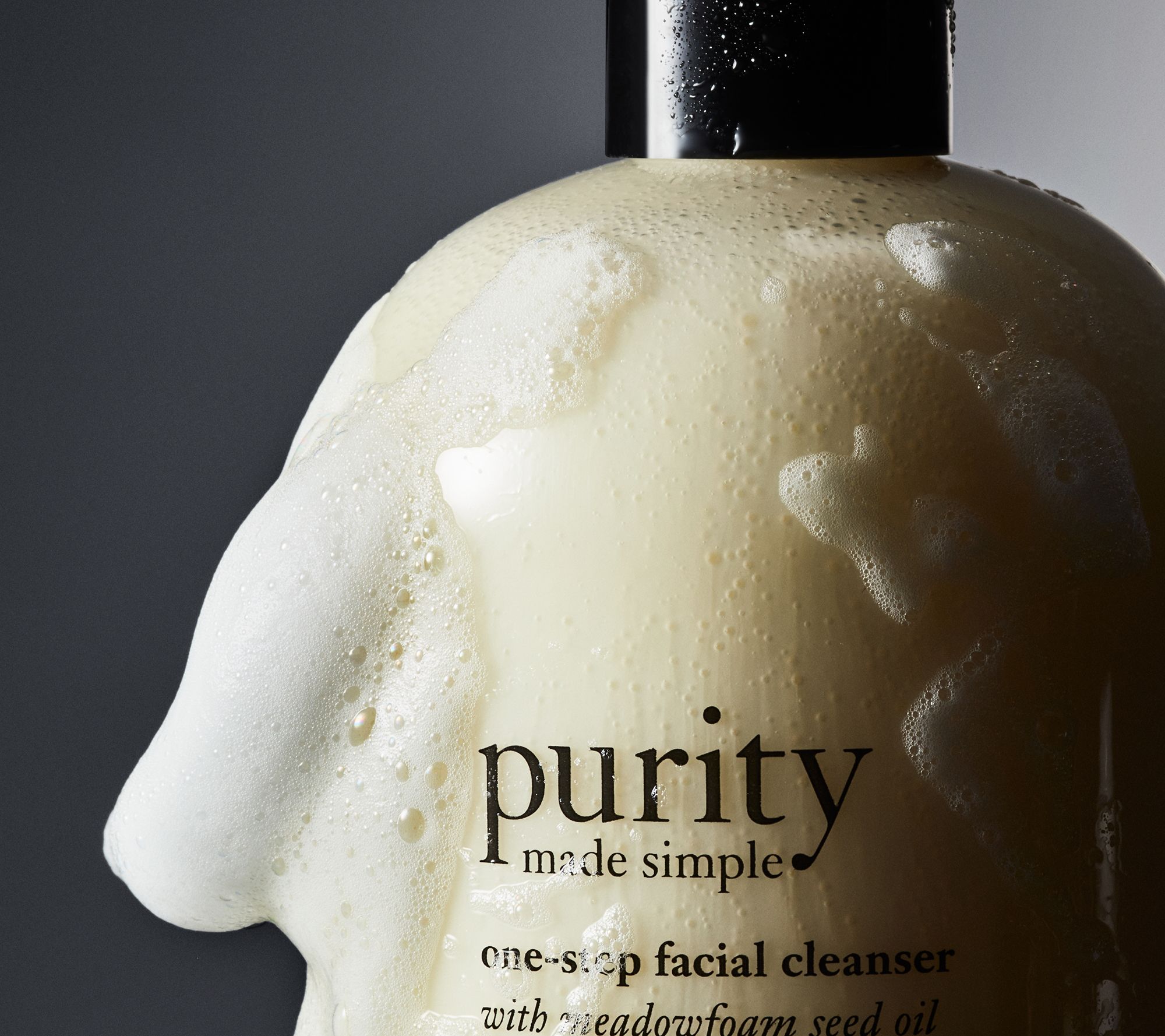 philosophy supersize purity facial cleanser 32oz - QVC.com