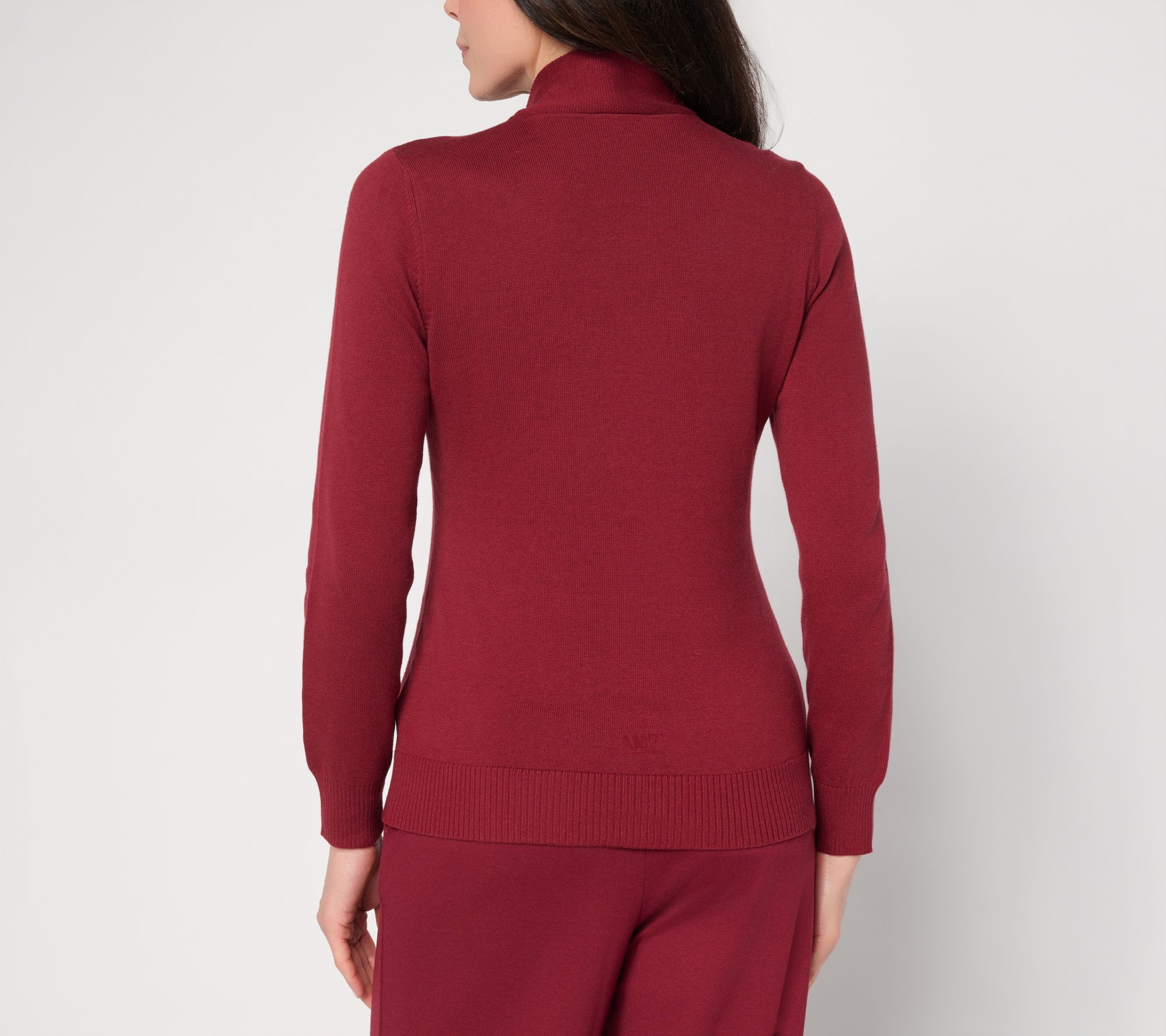 Carla Rockmore Collection Bow Neck Sweater - QVC.com