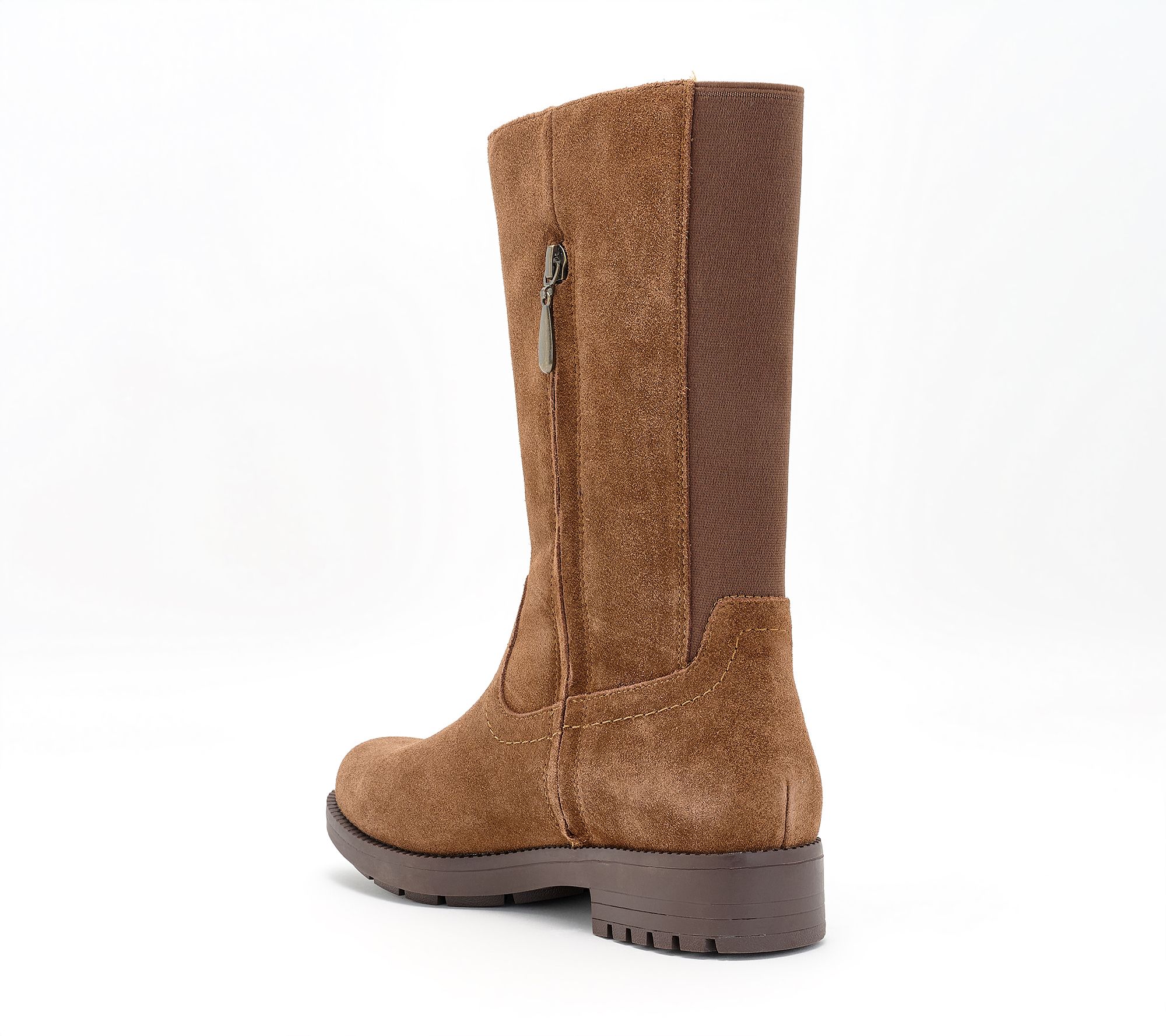 Revitalign Orthotic Suede Mid Shaft Boots - Kenzie - QVC.com