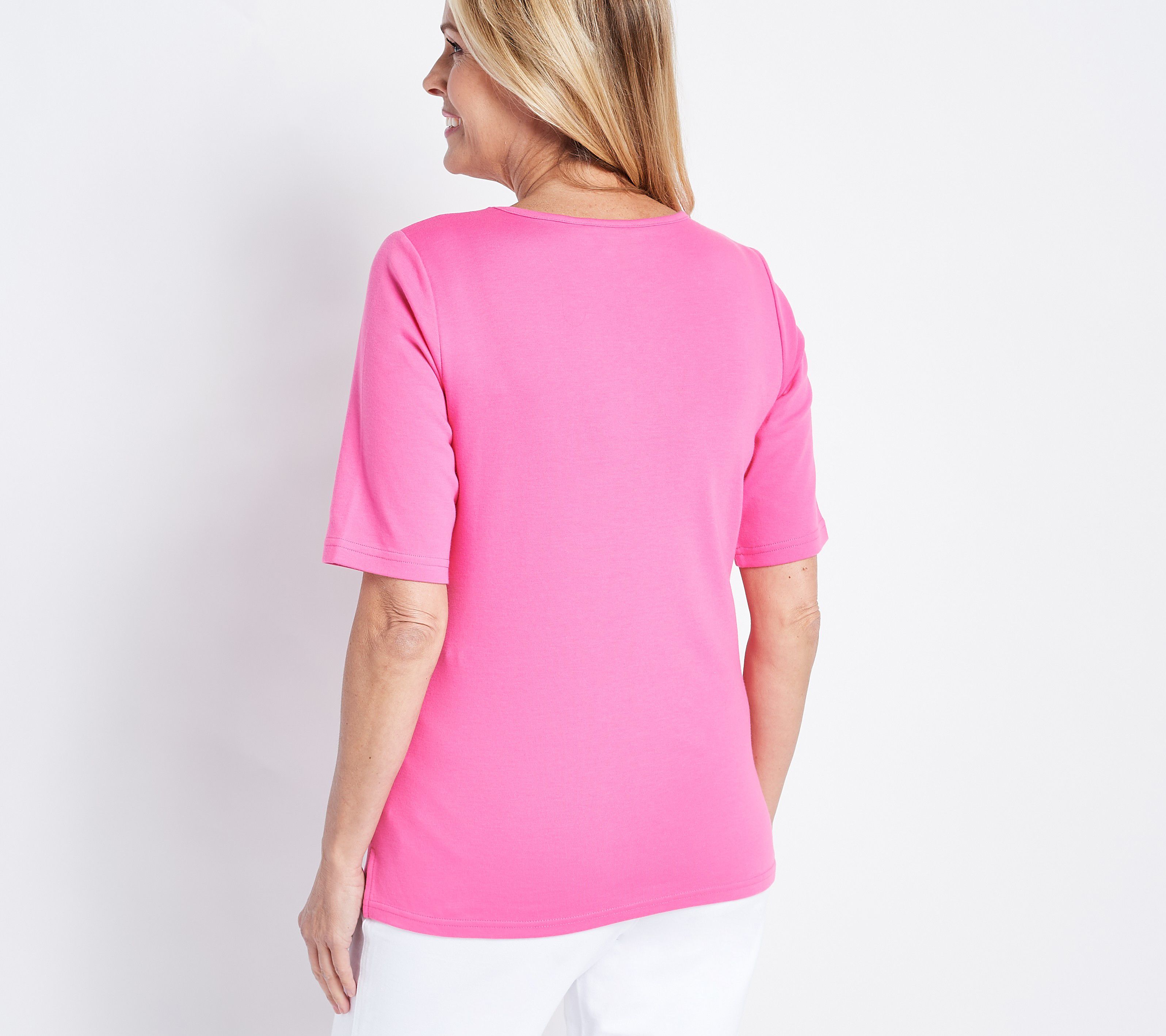 "As Is" Quacker Factory Set of 2 V-Neck Sequin Embellished Tops - QVC.com