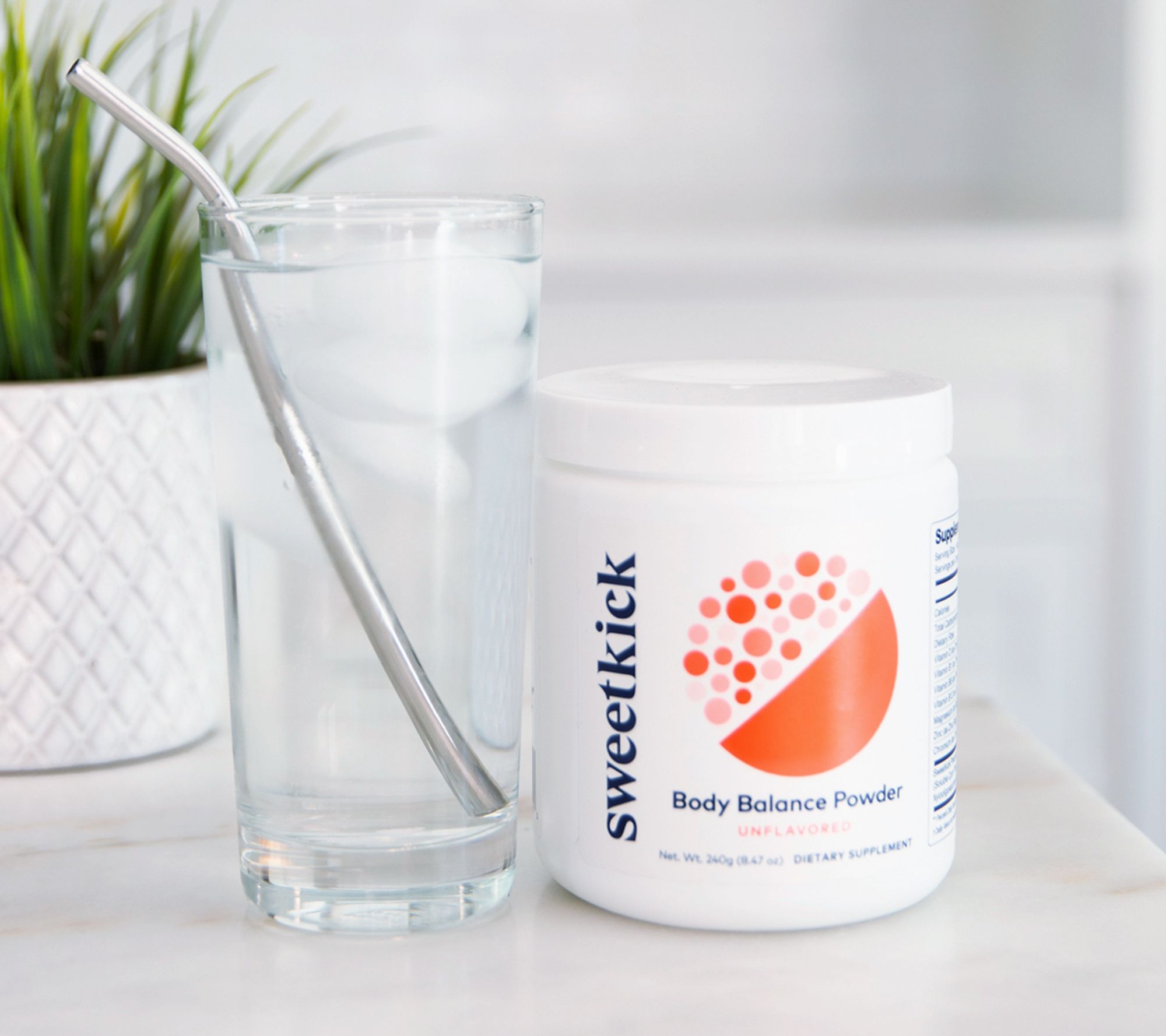 Sweetkick Body Balance Powder with Immune Support 30 Servings - QVC.com