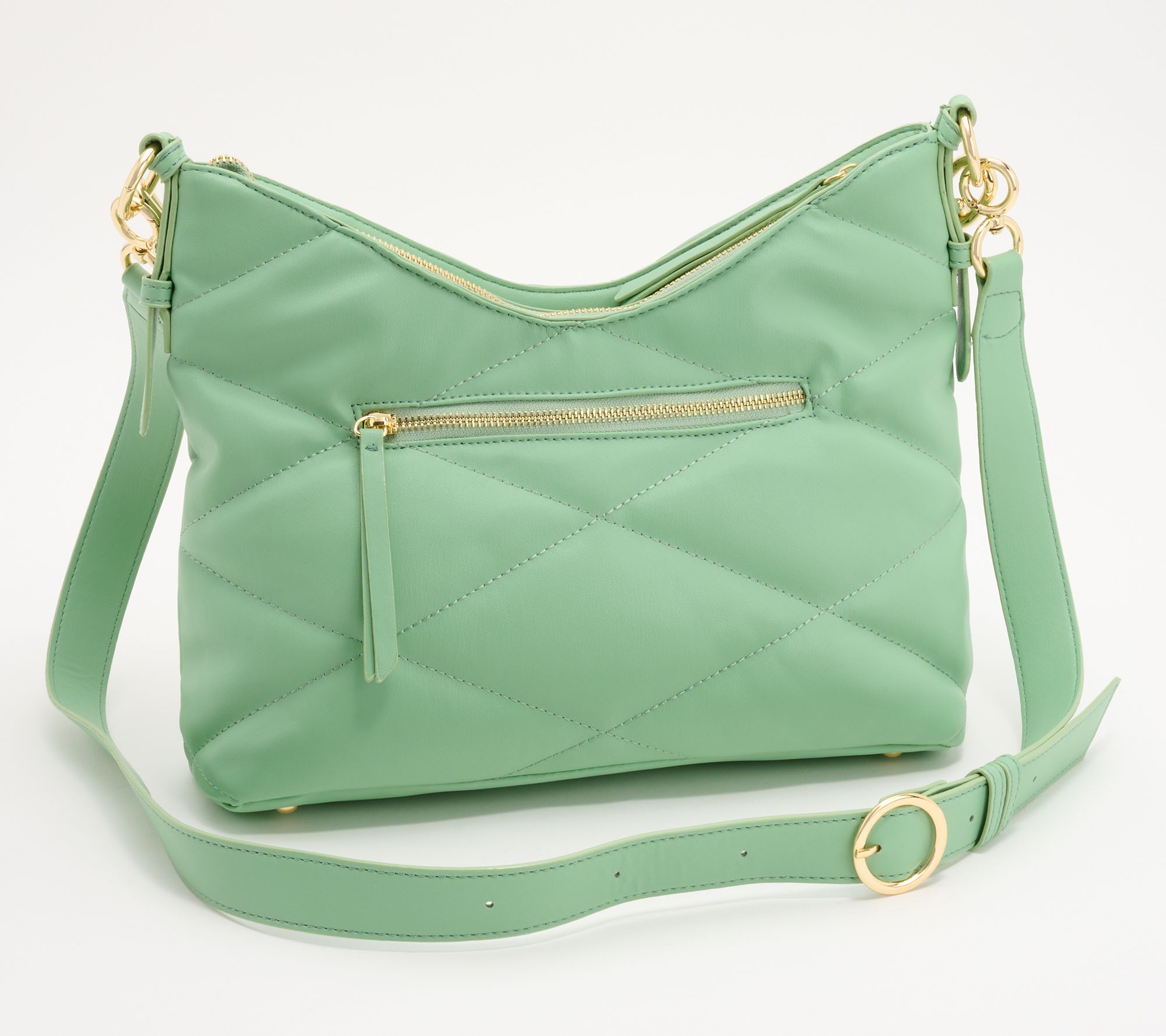 House of Want Convertible RFID Hobo Bag - QVC.com