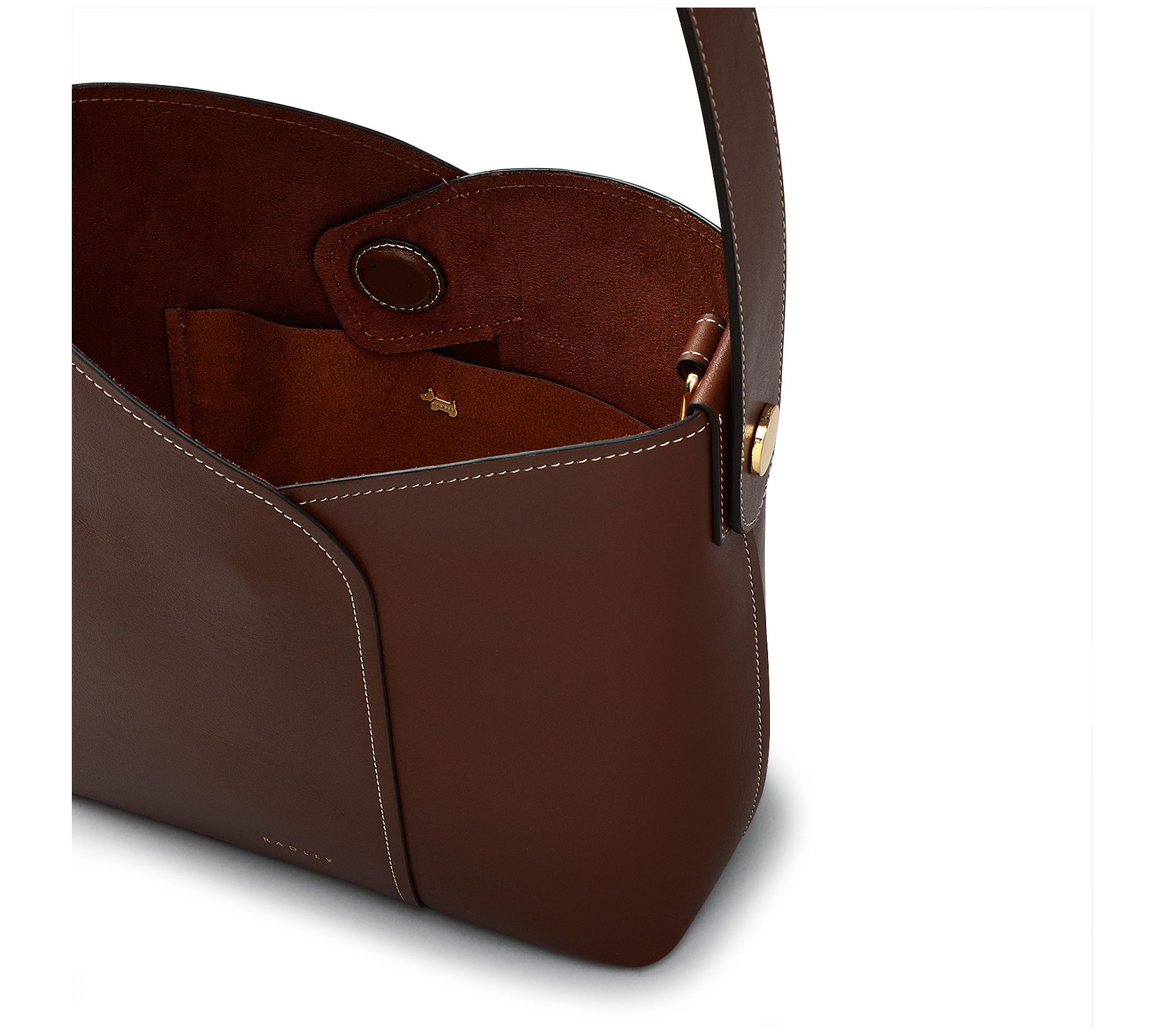 RADLEY London The Cordelia Medium Leather Shoulder Bag - QVC.com