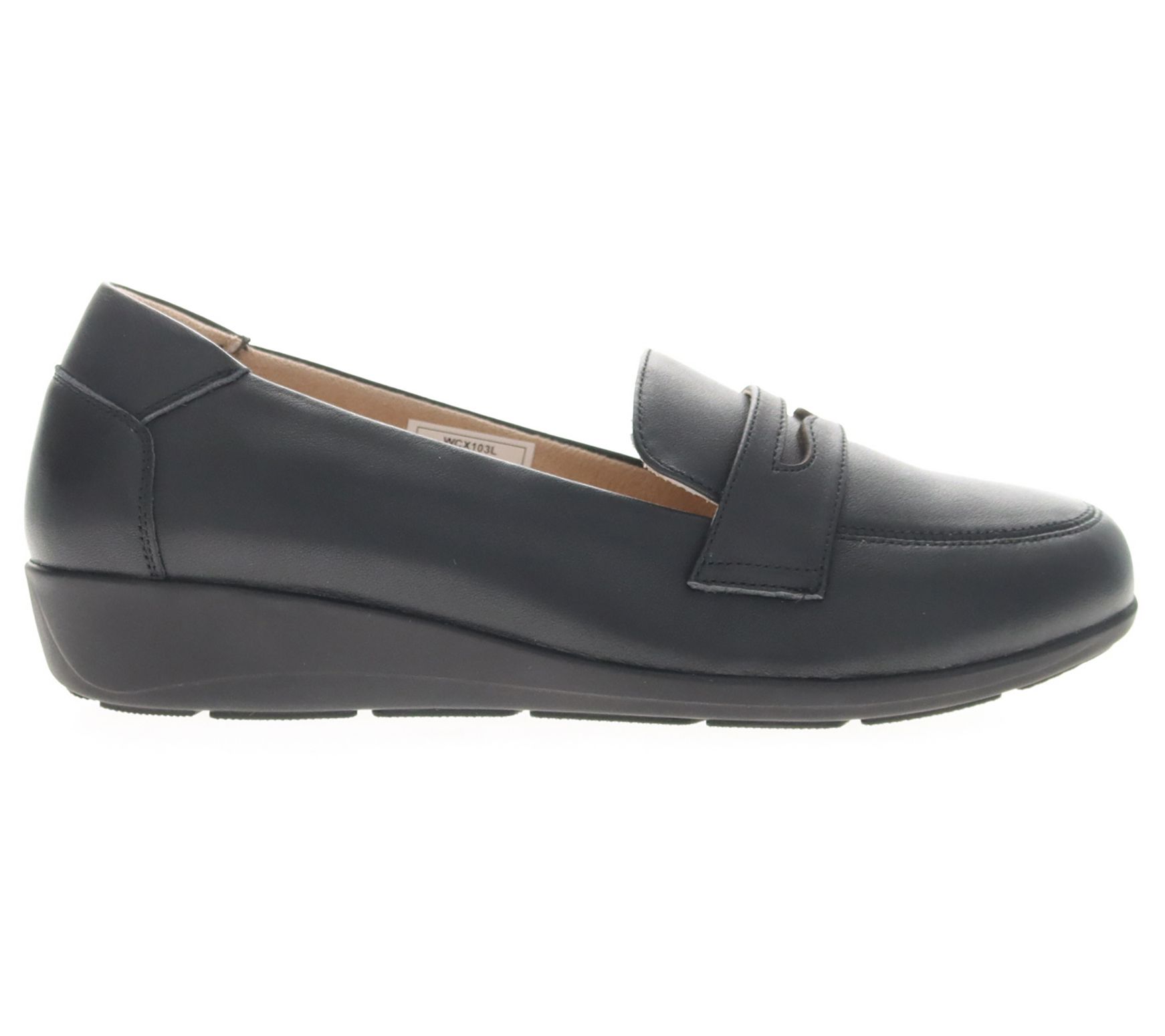 Propet Women's Yetta Slip On Leather Loafer - QVC.com
