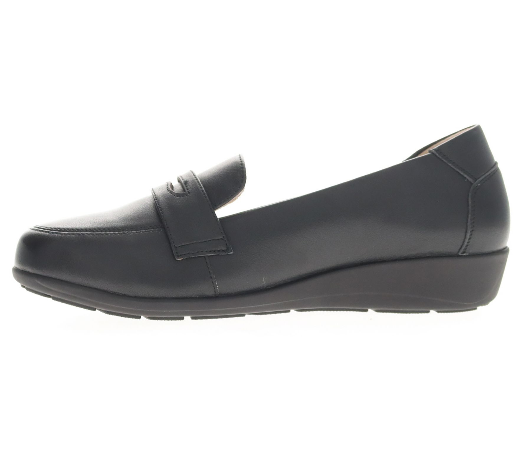 Propet Women's Yetta Slip On Leather Loafer - QVC.com