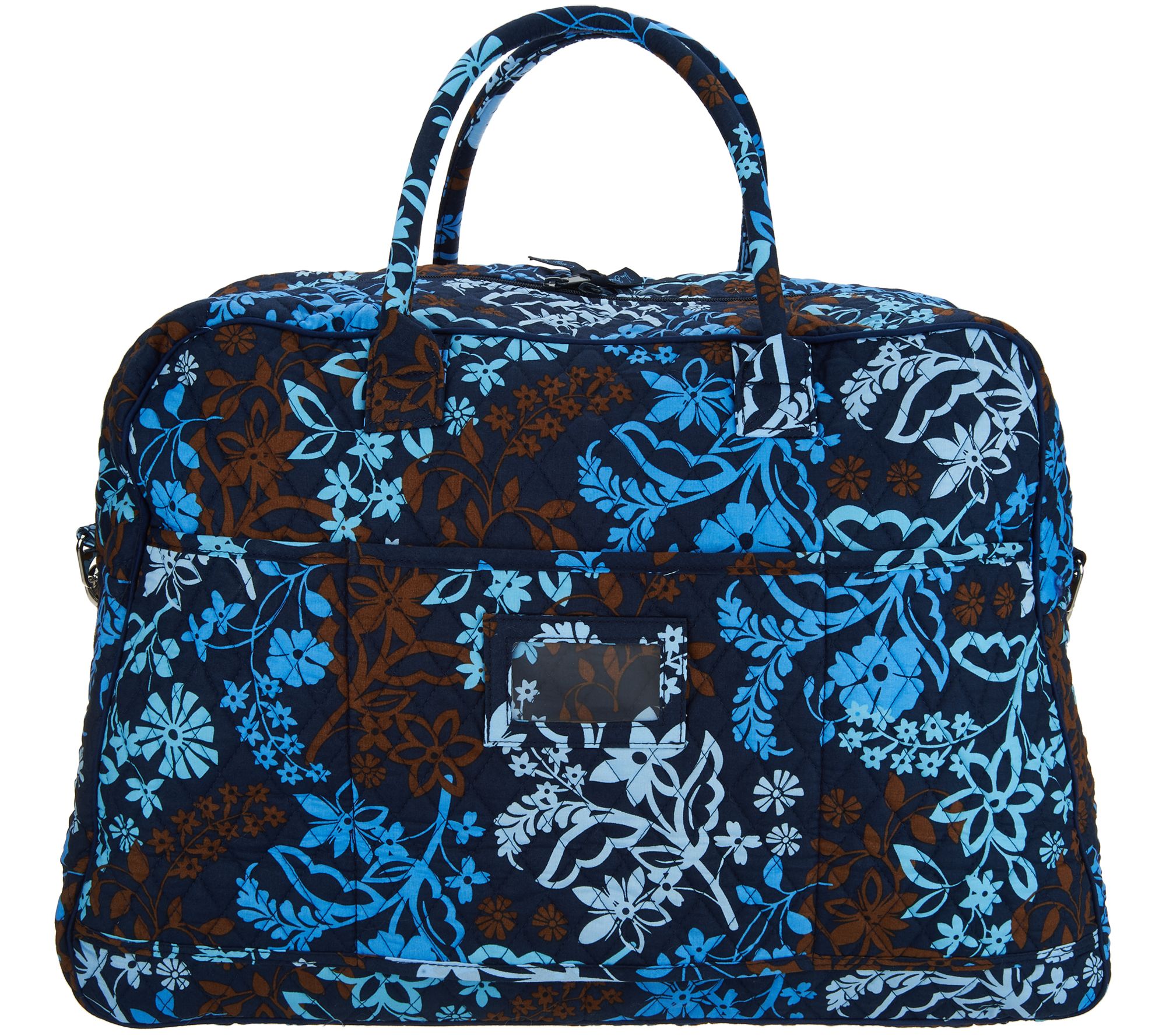 "As Is" Vera Bradley Signature Print Grand Traveler - QVC.com