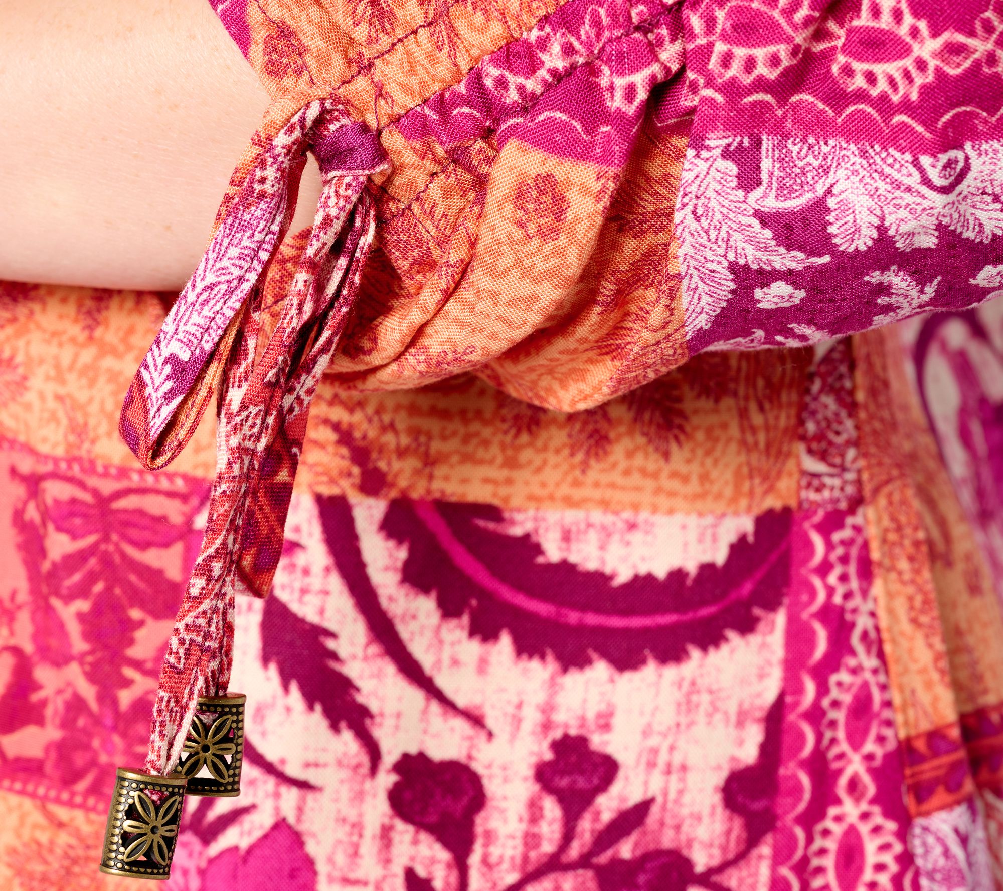 Susan Graver Passport Regular Printed Rayon Woven Tunic - QVC.com