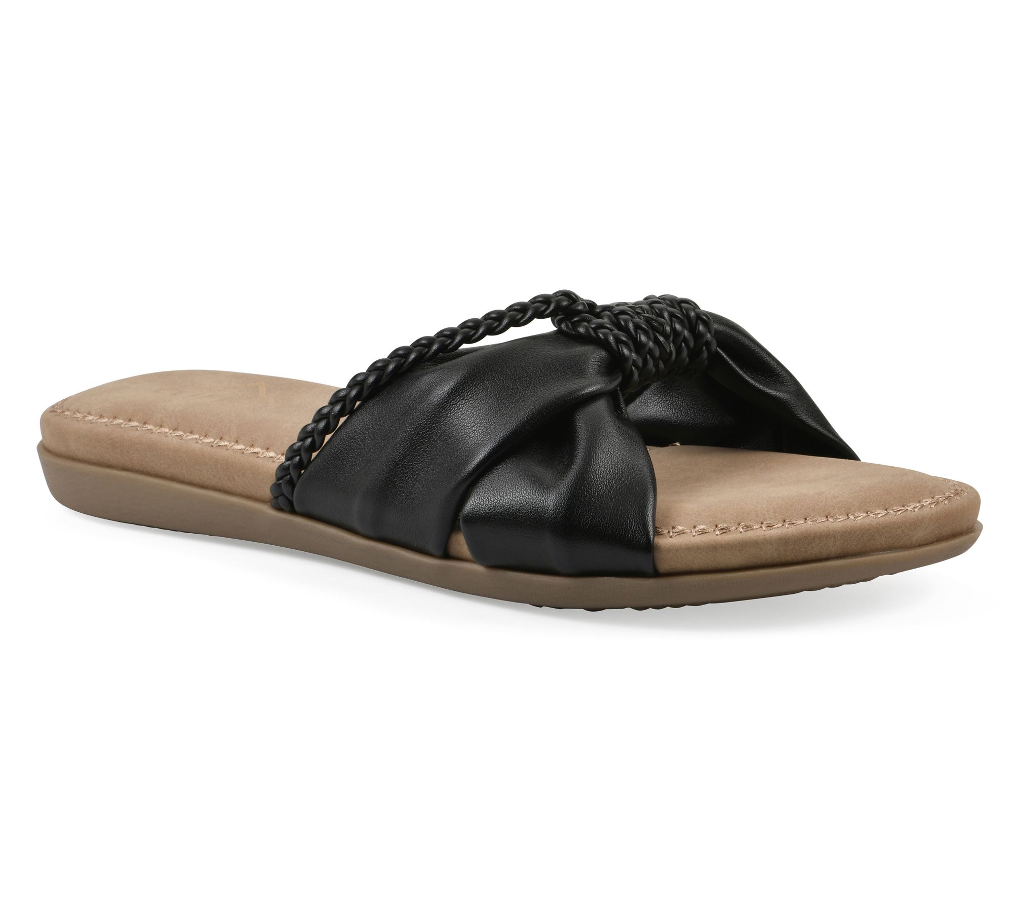 Cliffs by White Mountain Slide Sandals - Fasha - QVC.com
