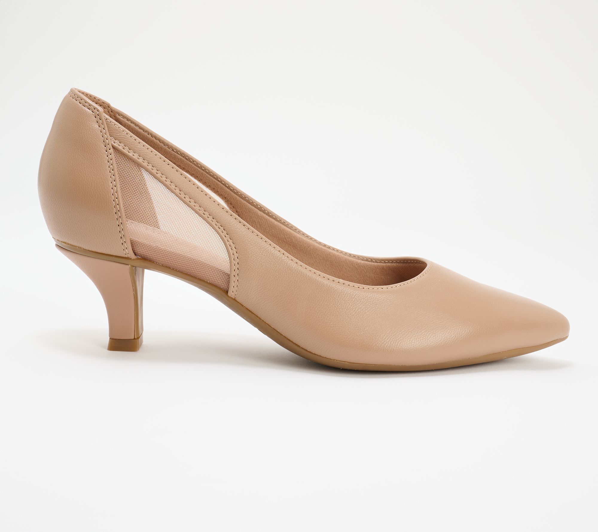 Clarks Collection Leather or Synthetic Pumps - Kepley Cora - QVC.com