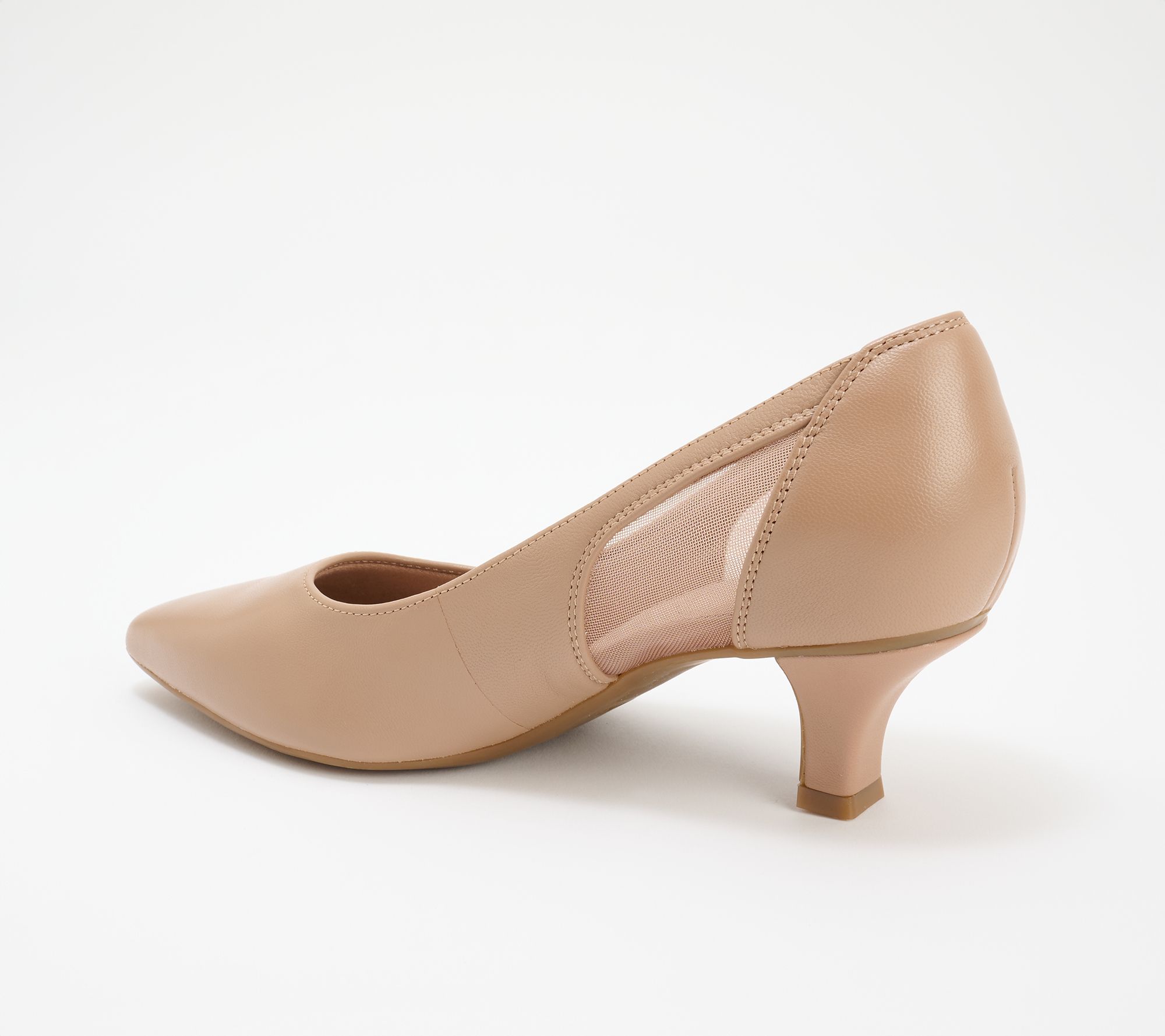Clarks Collection Leather or Synthetic Pumps - Kepley Cora - QVC.com