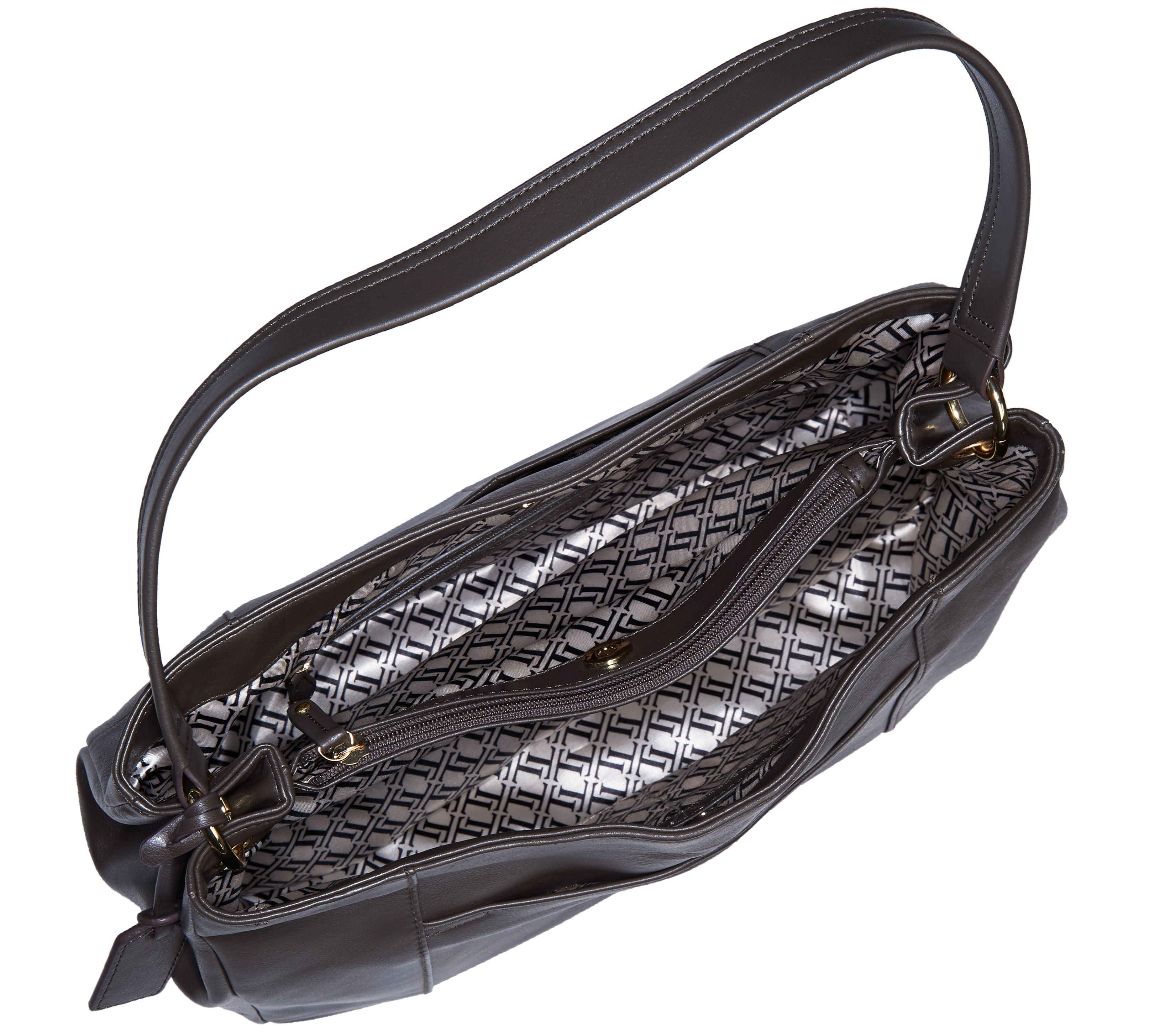"As Is" Tignanello Glove Leather Large Hobo Bag - QVC.com