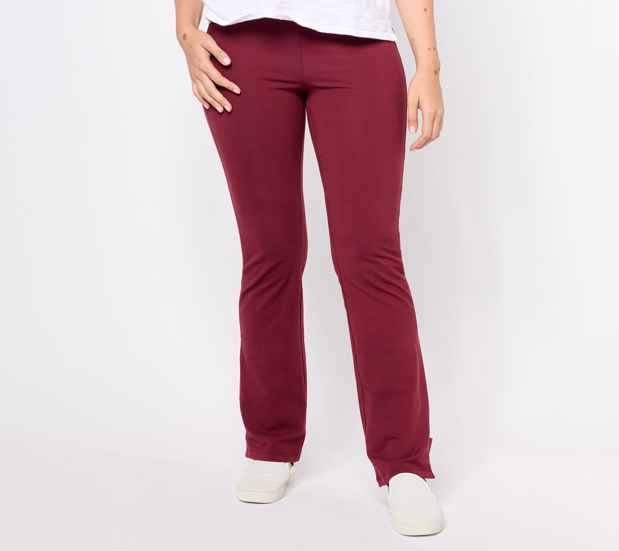 Women with Control Contour Waist Tab Pant - QVC.com