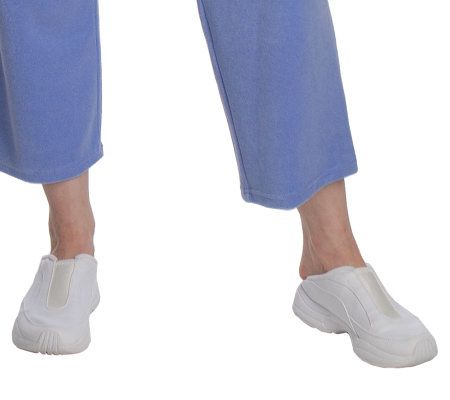 Ryka Canvas Twill Comfort Clog with Removable Sockliner - QVC.com