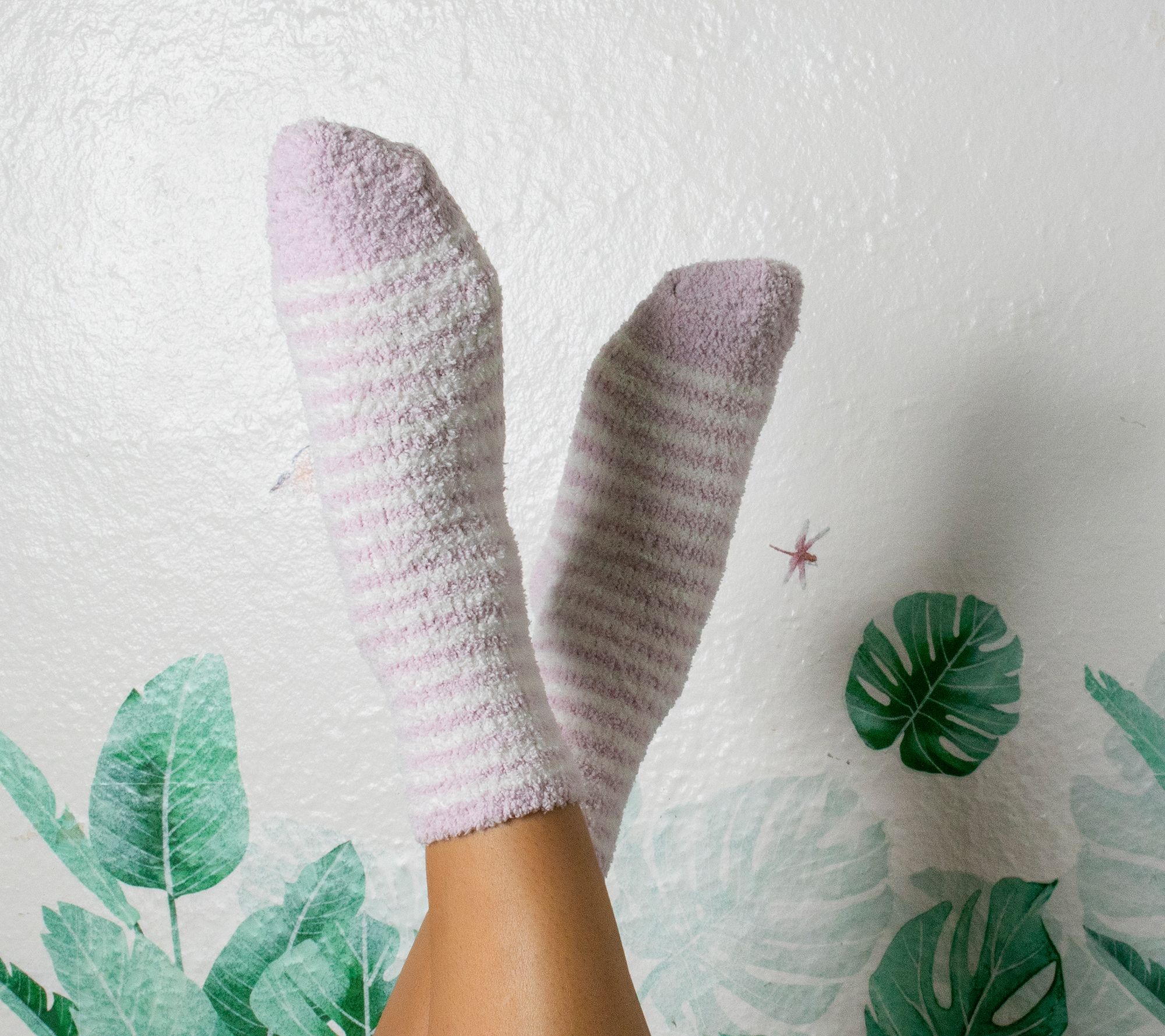 MinxNY 3-Pairs Rose Infused Therapy Socks - QVC.com