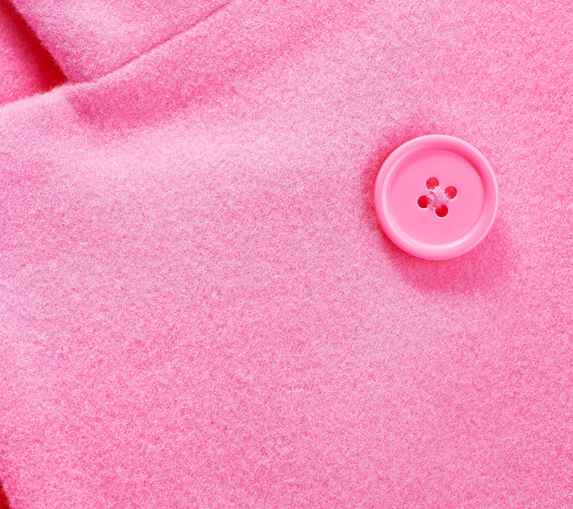 Belle by Kim Gravel Faux Wool Asymmetrical Coat - QVC.com