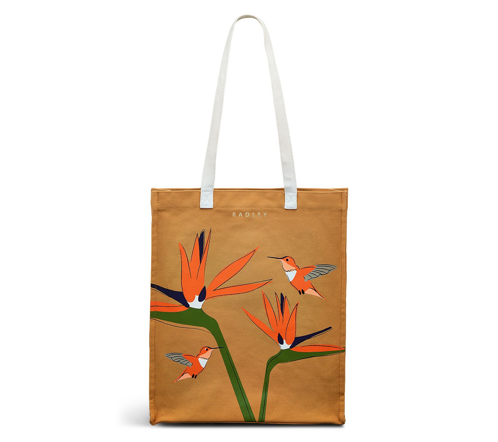 RADLEY London Birds of Paradise Cotton Canvas Tote - QVC.com