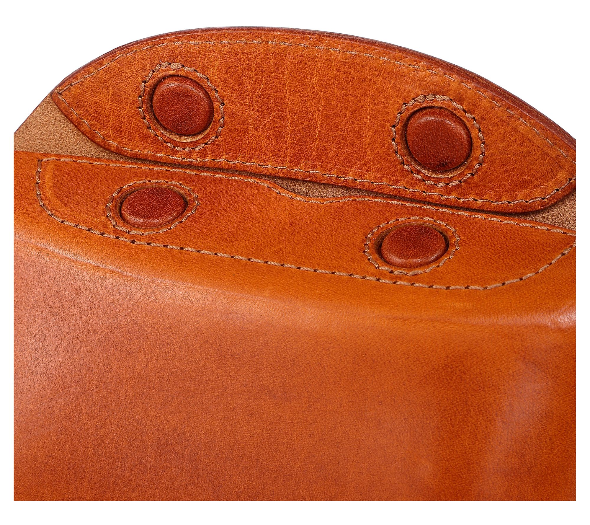 Old Trend Snapper Vintage Leather Crossbody - QVC.com