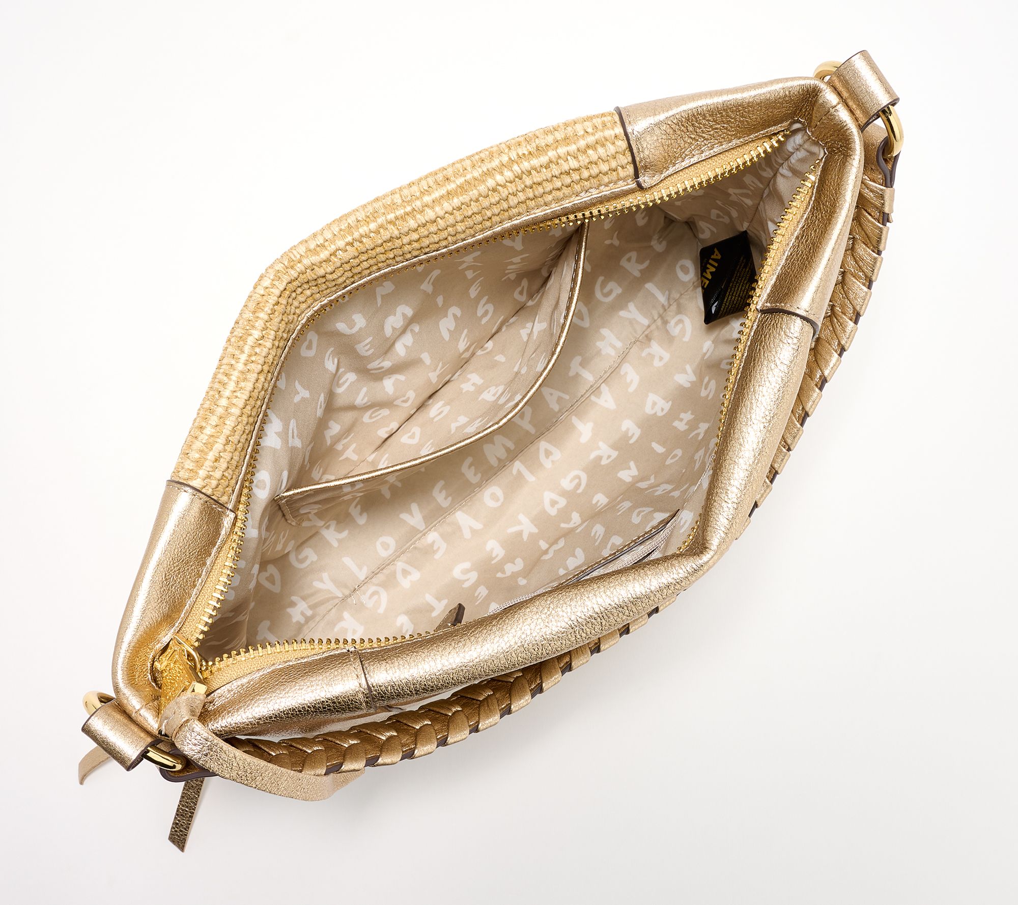 "As Is" Aimee Kestenberg Chambers Leather Convert Shoulder Bag - QVC.com