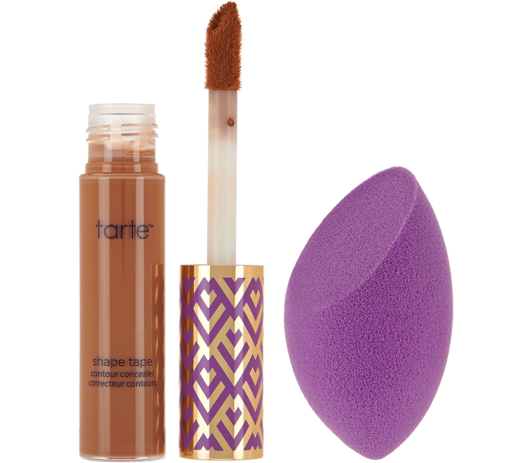 tarte Shape Tape Concealer w/Sponge w/ Sponge - QVC.com
