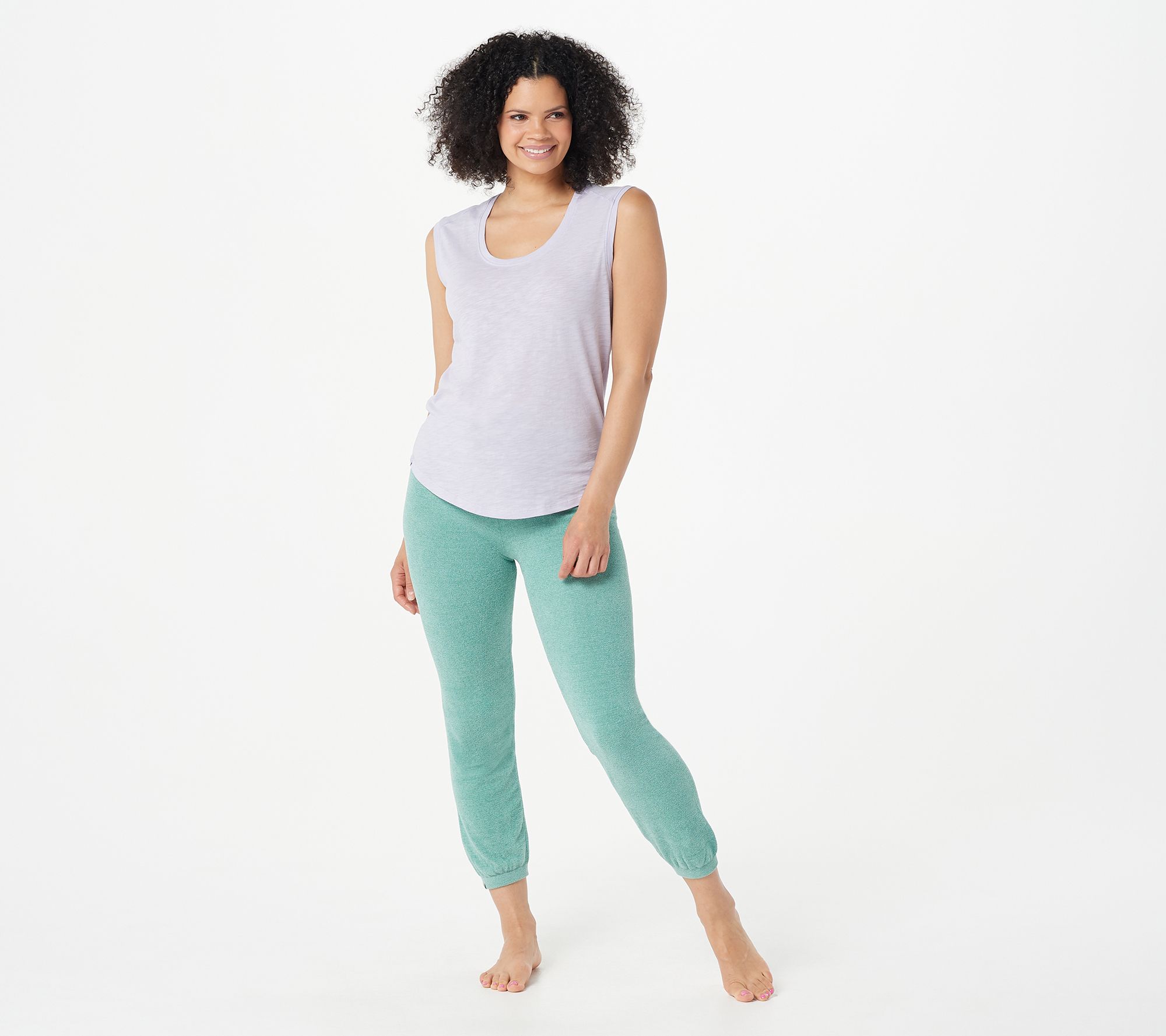 "As Is" Barefoot Dreams Malibu Collection Sleeveless Tee - QVC.com