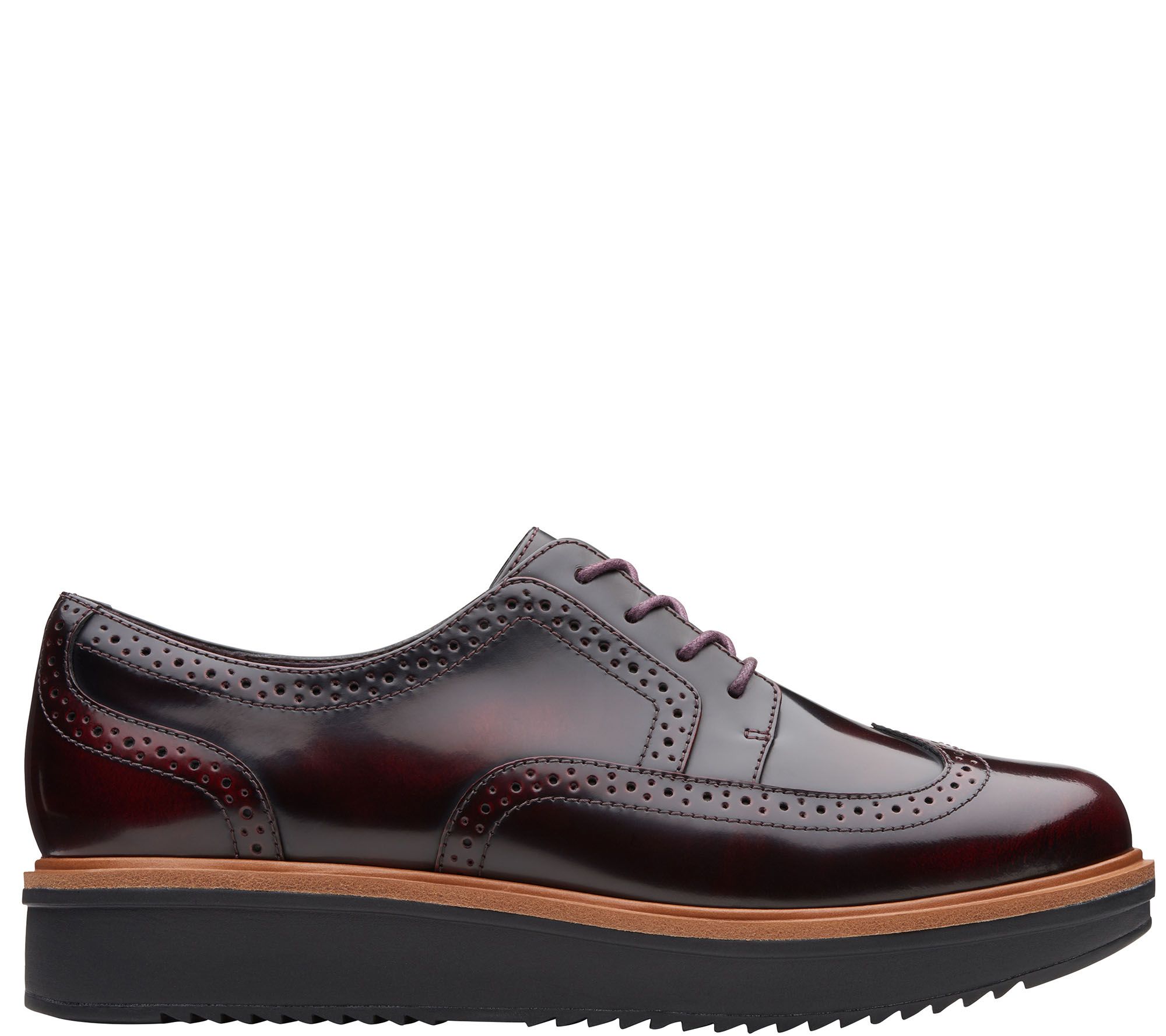 Clarks Artisan Leather Lace-Up Shoes - TeadaleMaira - QVC.com