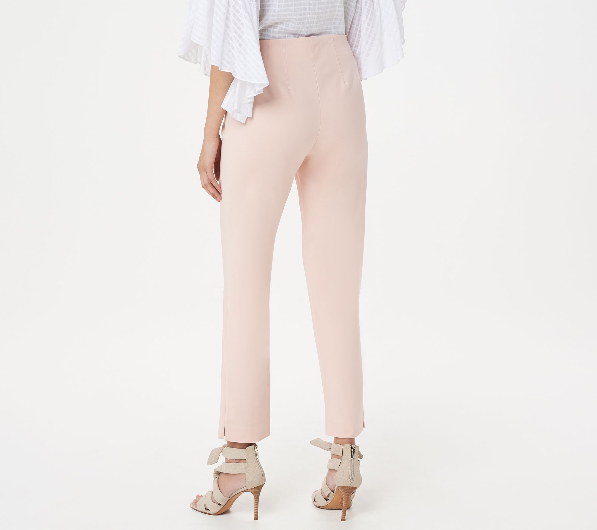 "As Is" Vince Camuto Doubleweave Vented Cuff Pant - QVC.com