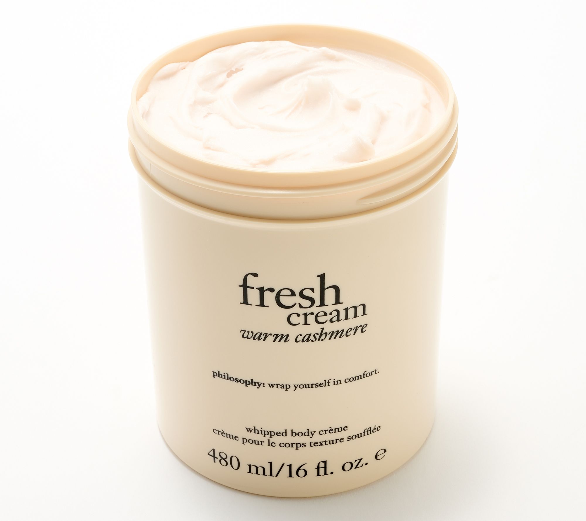 philosophy fresh cream whipped body creme & body serum set - QVC.com